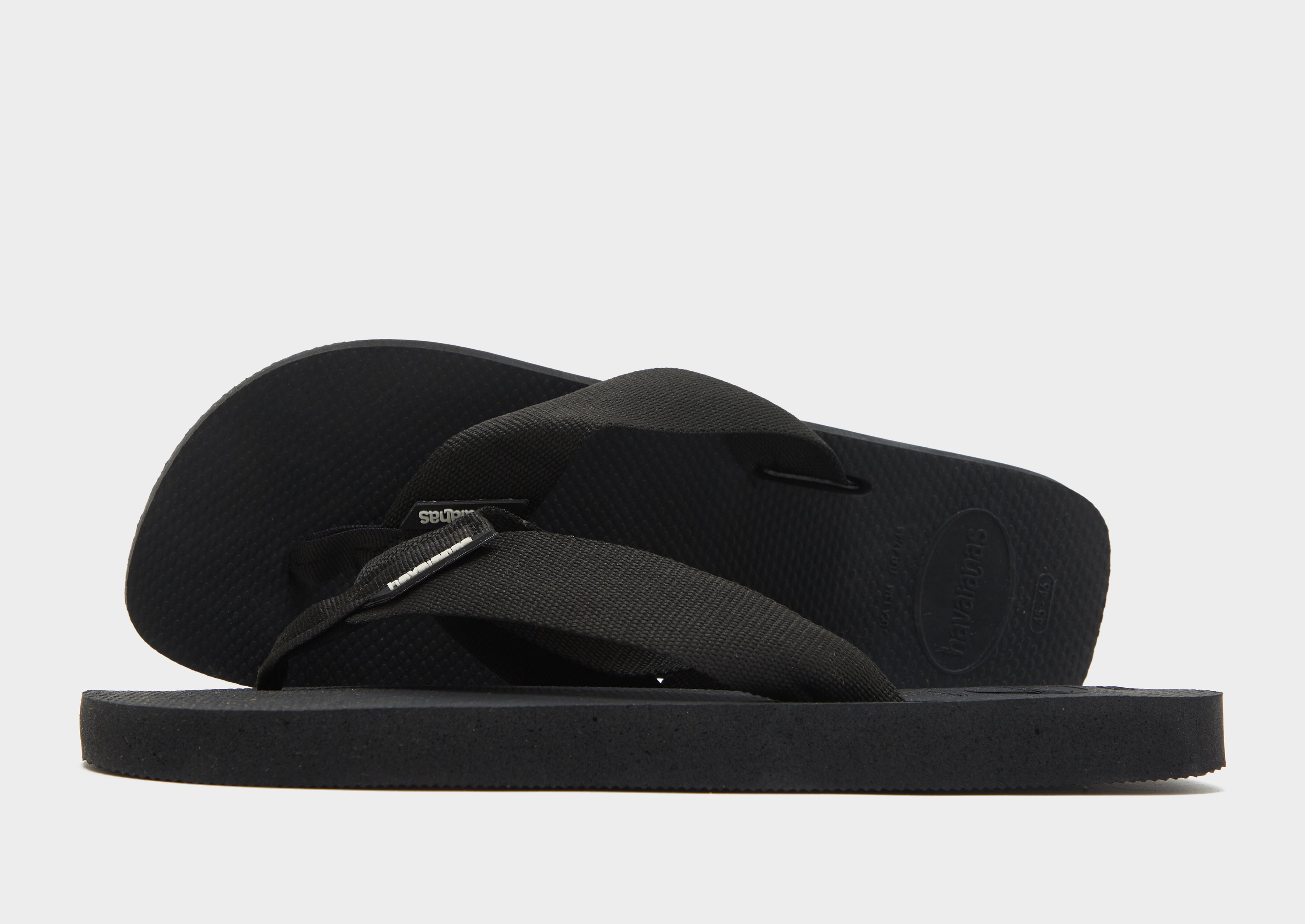 Black Havaianas Brazil Logo Urban Sandals - JD Sports Global