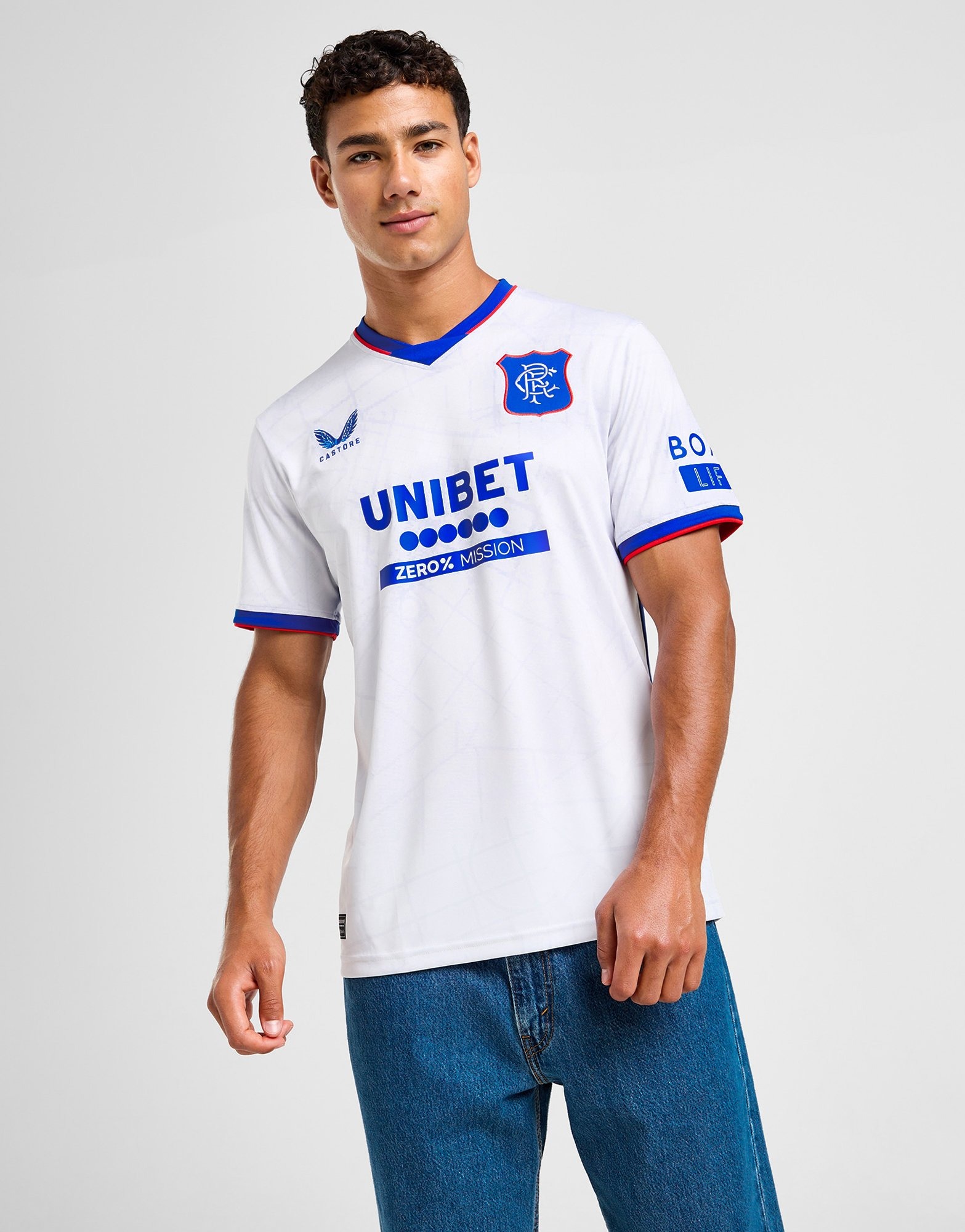 White Castore Rangers FC 2024/25 Away Shirt | JD Sports