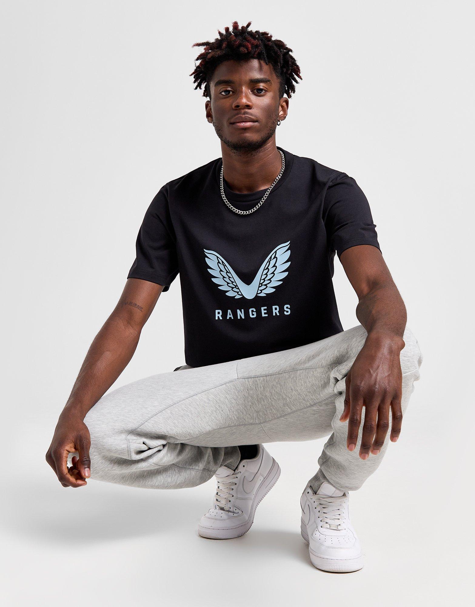 Blue Castore Rangers FC Logo T-Shirt - JD Sports