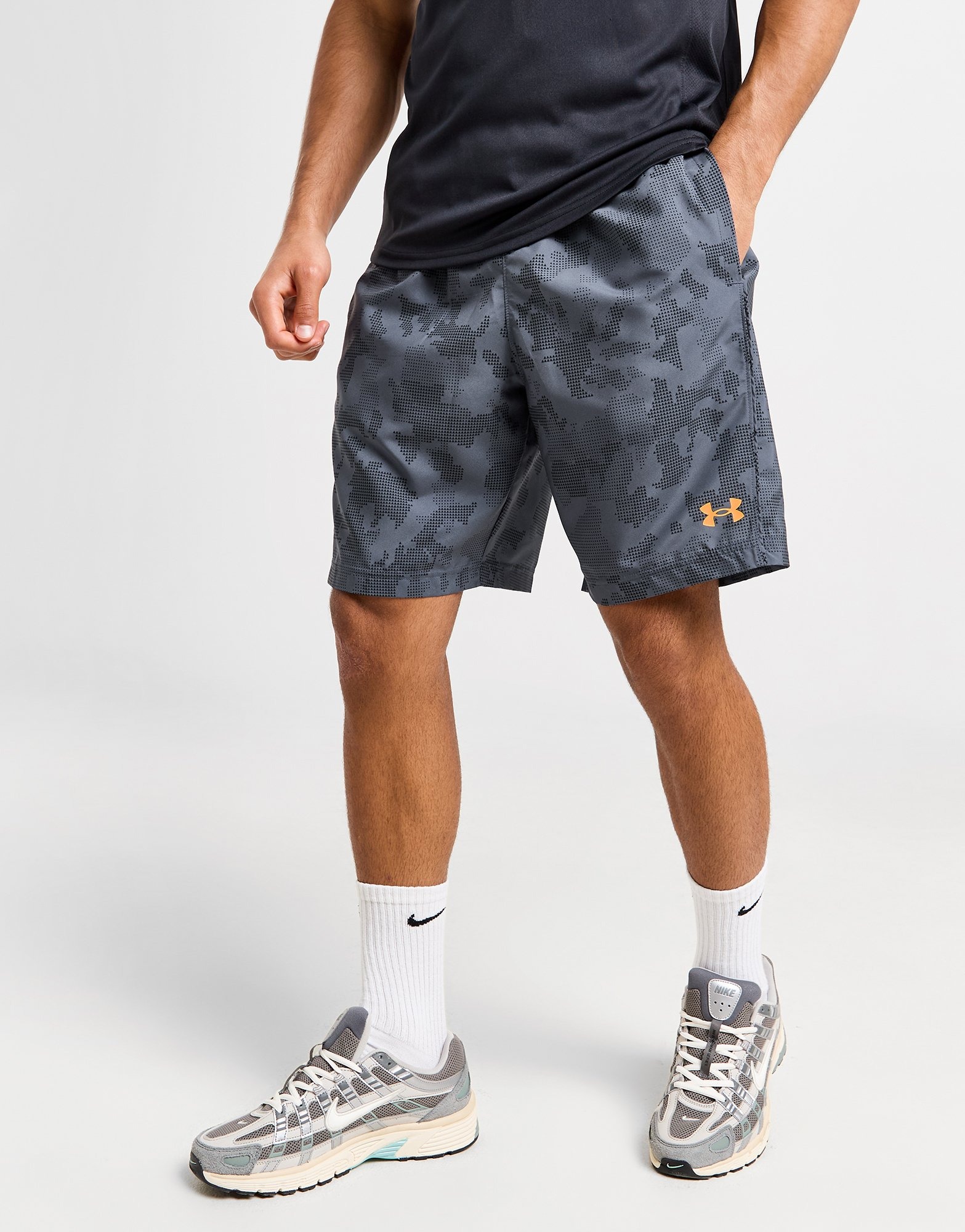 Grey Under Armour Woven Camo Shorts Jd Sports