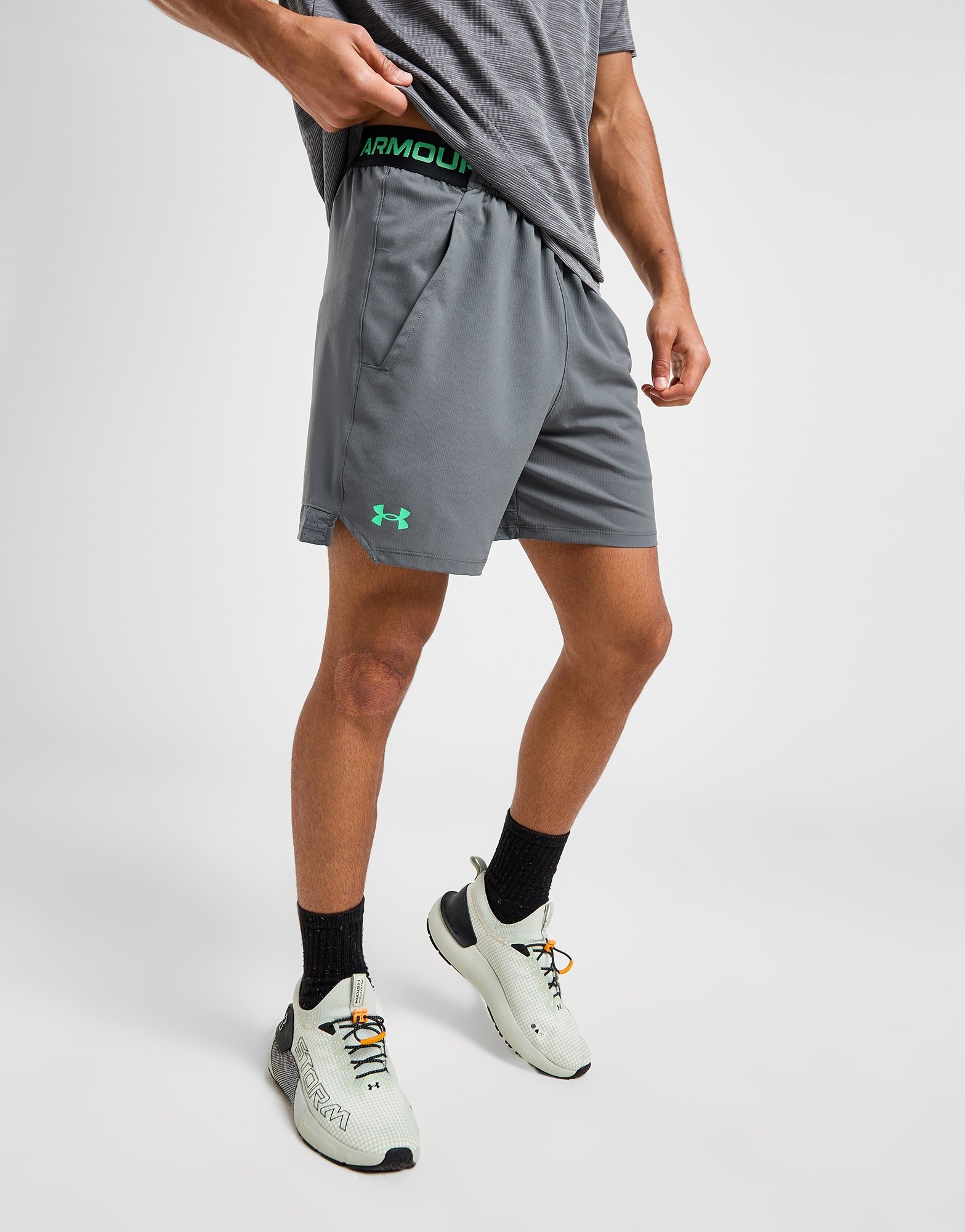Grey Under Armour Vanish Woven Shorts Jd Sports