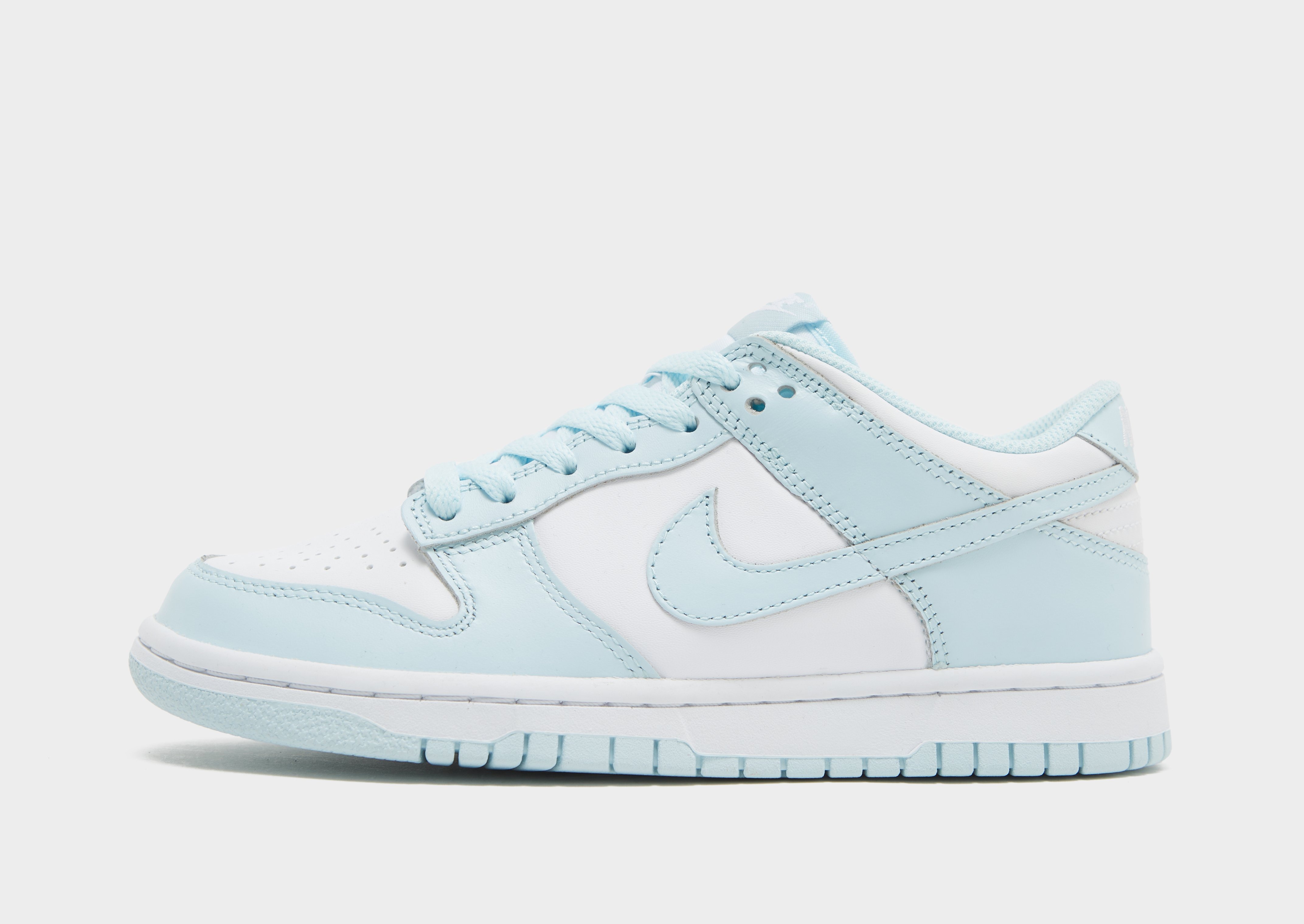 White Nike Dunk Low 'Glacier Blue' Junior's - JD Sports Australia