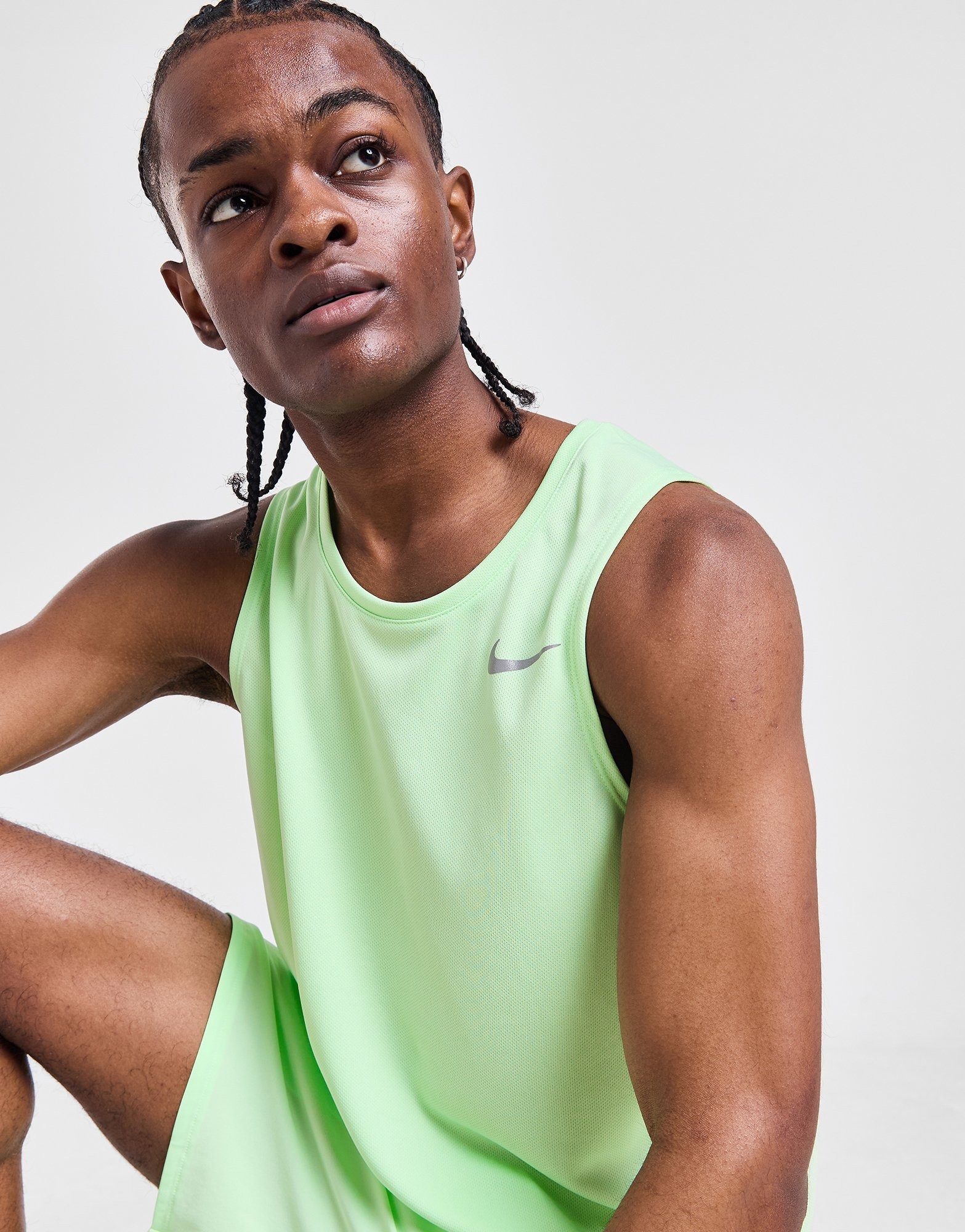 Nike Miler Tanktop Grün - JD Sports Österreich