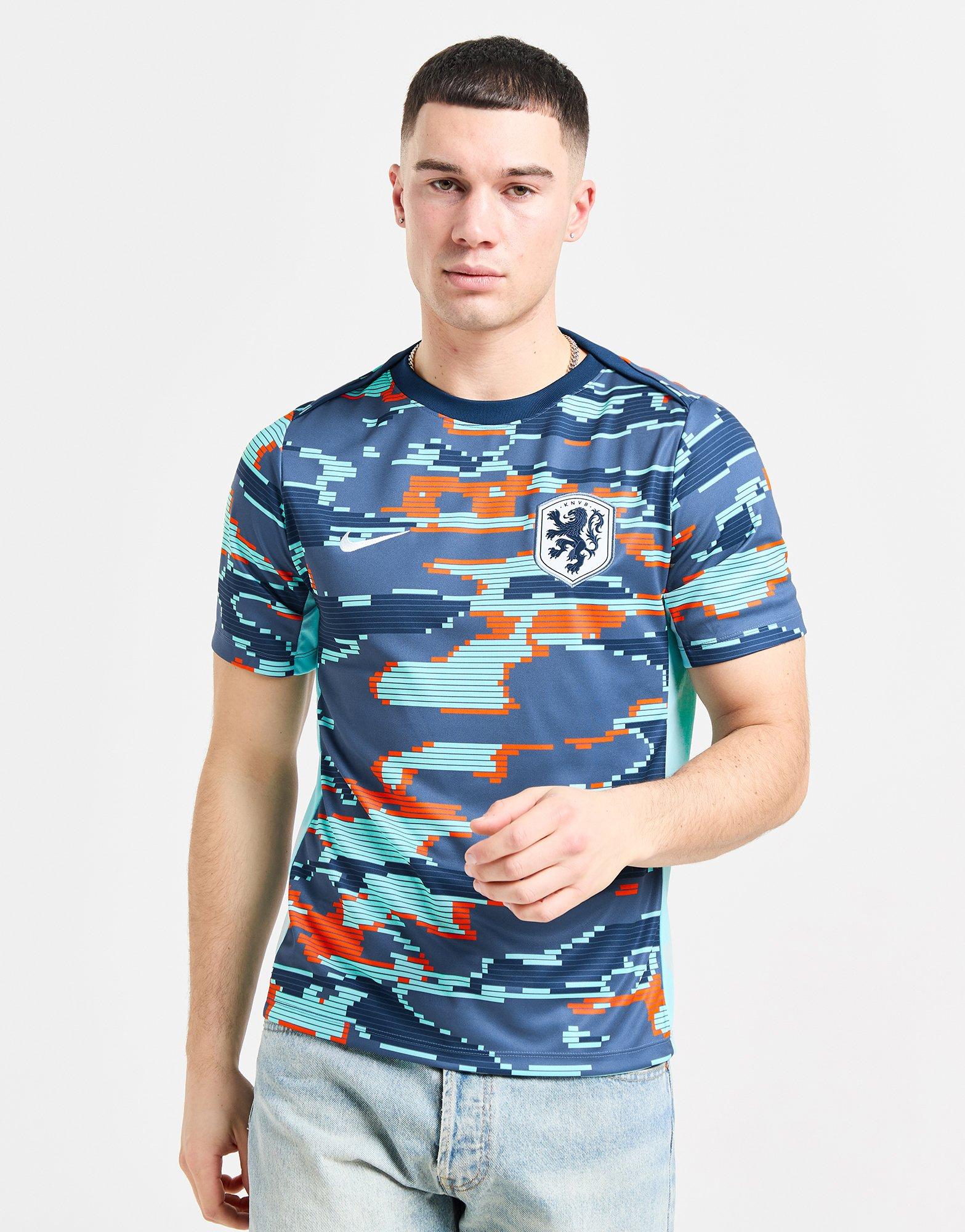 Blue Nike Netherlands Pre Match Shirt - JD Sports