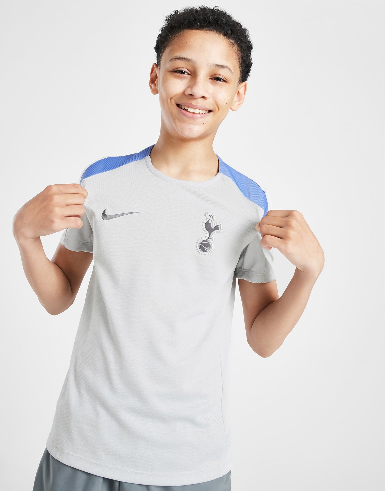 Grey Nike Tottenham Hotspur FC Strike T-Shirt Junior | JD Sports Malaysia