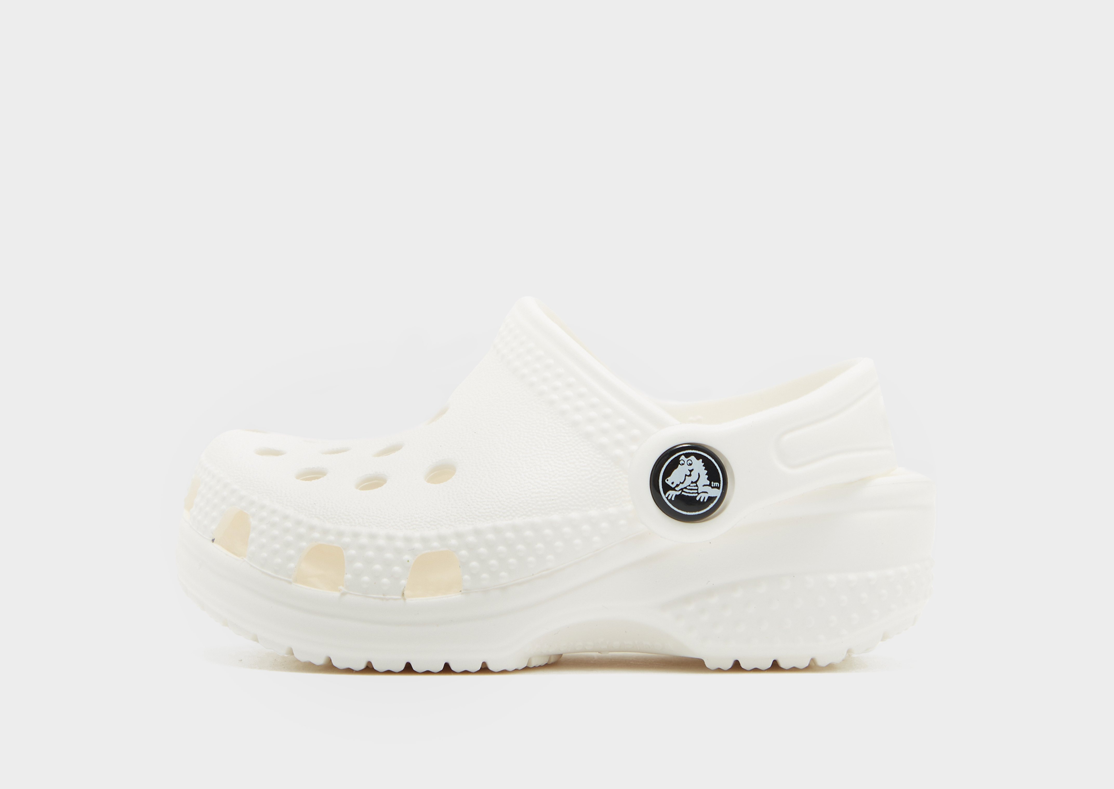 White Crocs Classic Clog Little Infant Jd Sports Uk