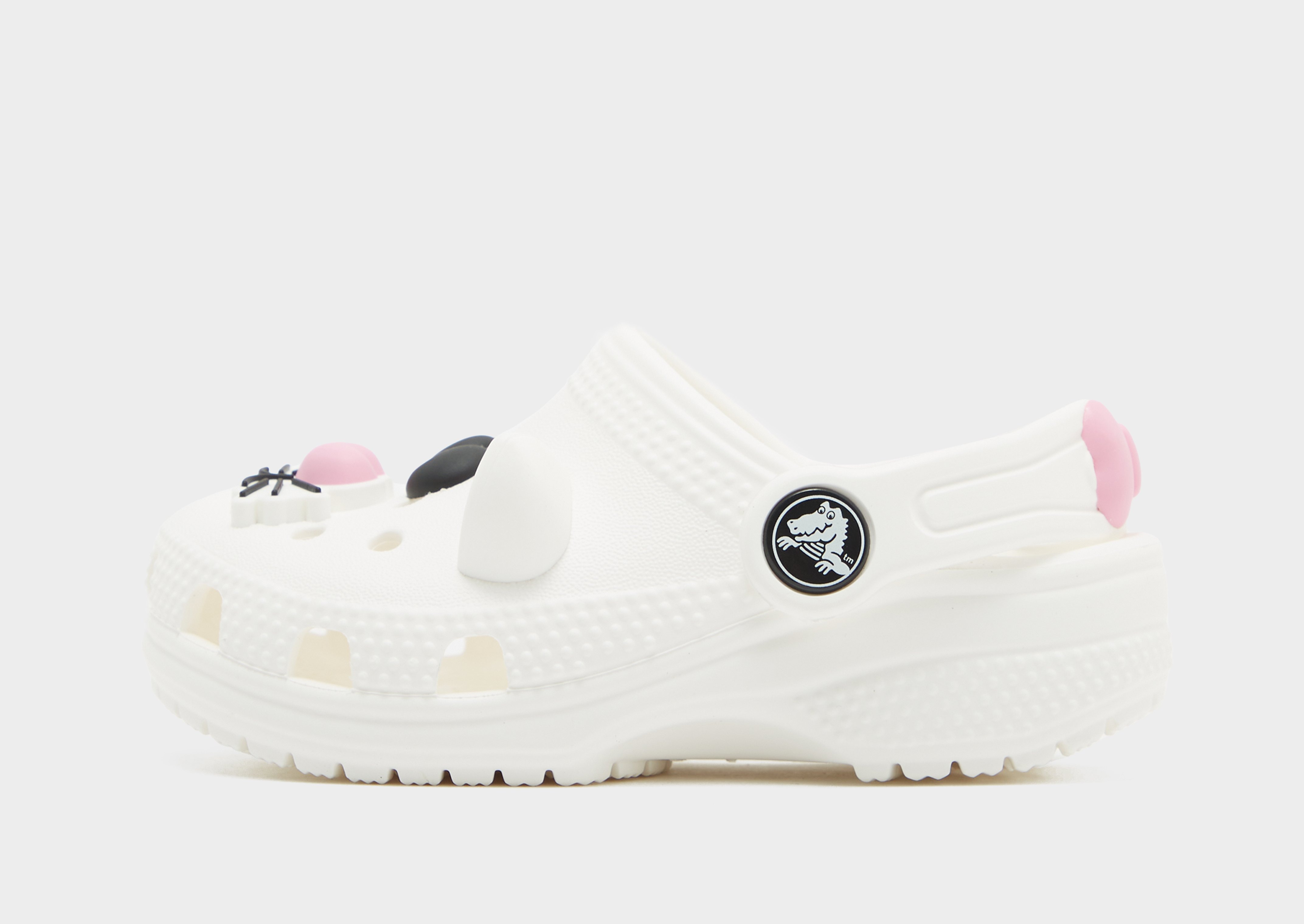 White Crocs Classic Clog 'Cat' Infant's - JD Sports NZ