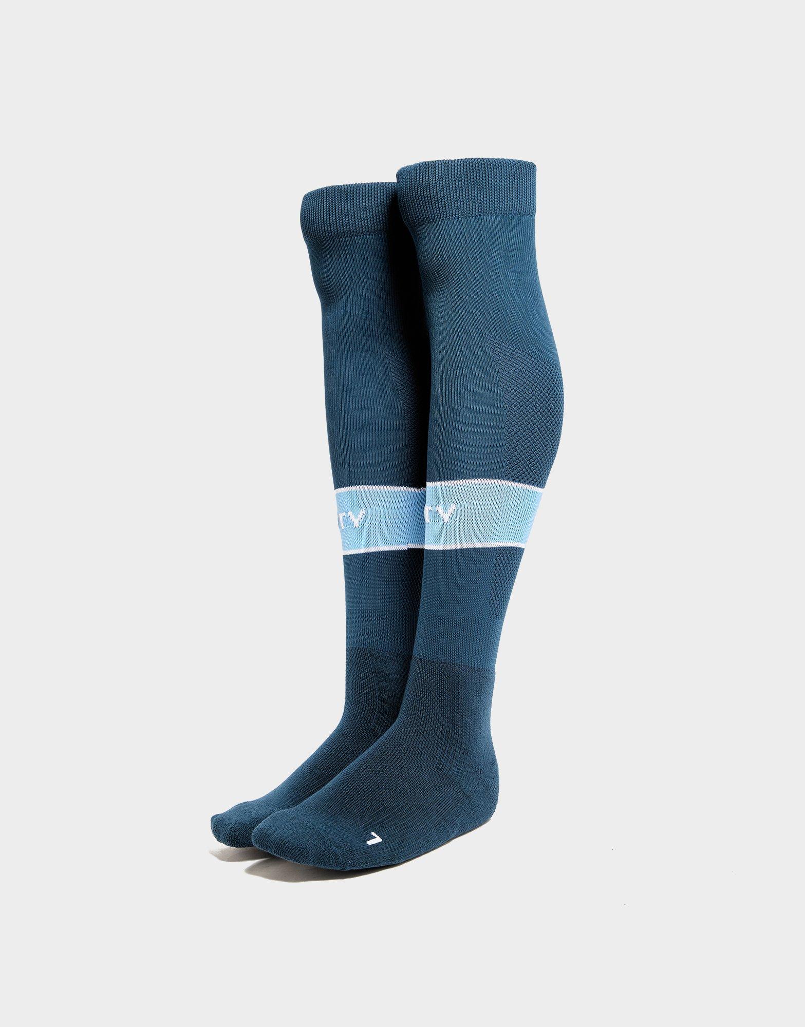 Blue PUMA Manchester City FC 2024 25 Home Socks JD Sports UK
