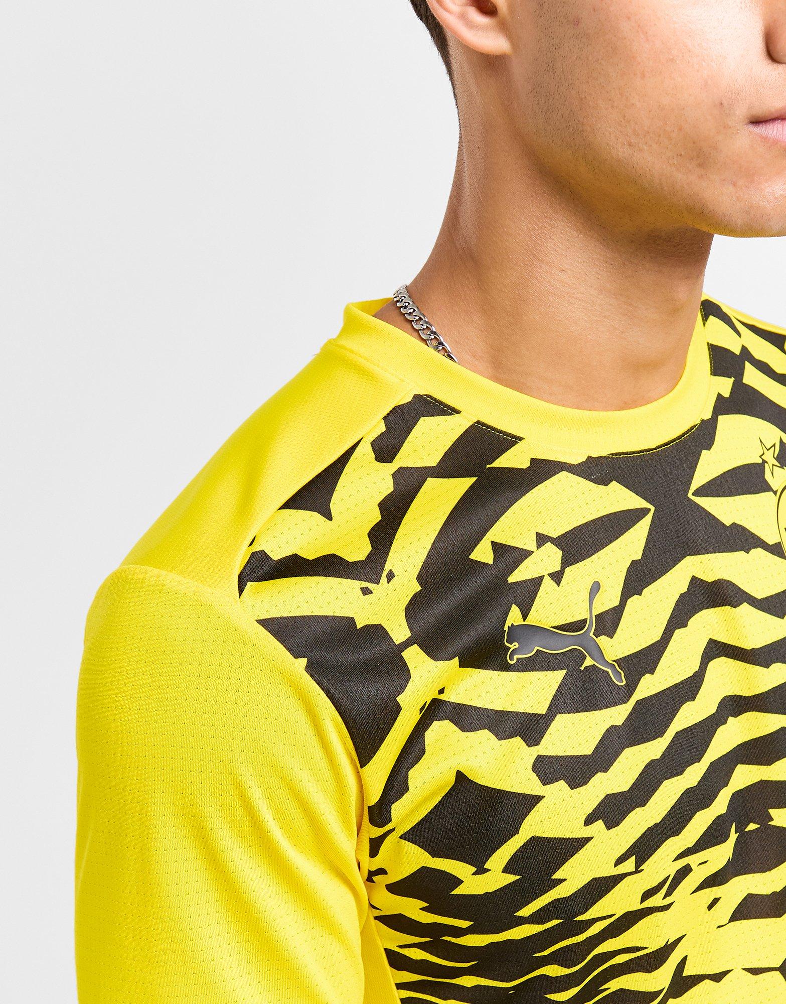 Yellow PUMA Borussia Dortmund Pre Match Shirt JD Sports UK