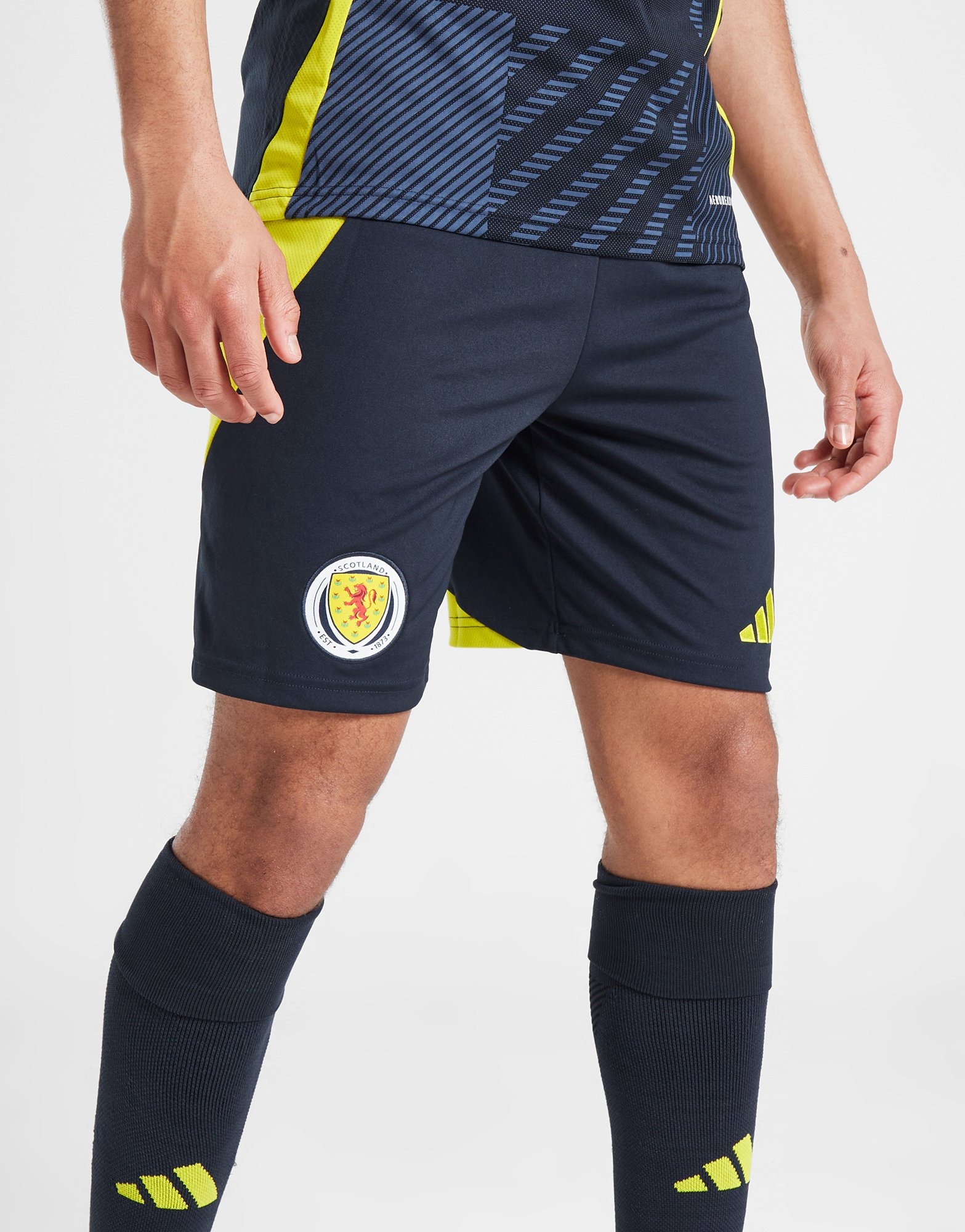 Blauw adidas Scotland 2024 Home Shorts Junior - JD Sports Nederland