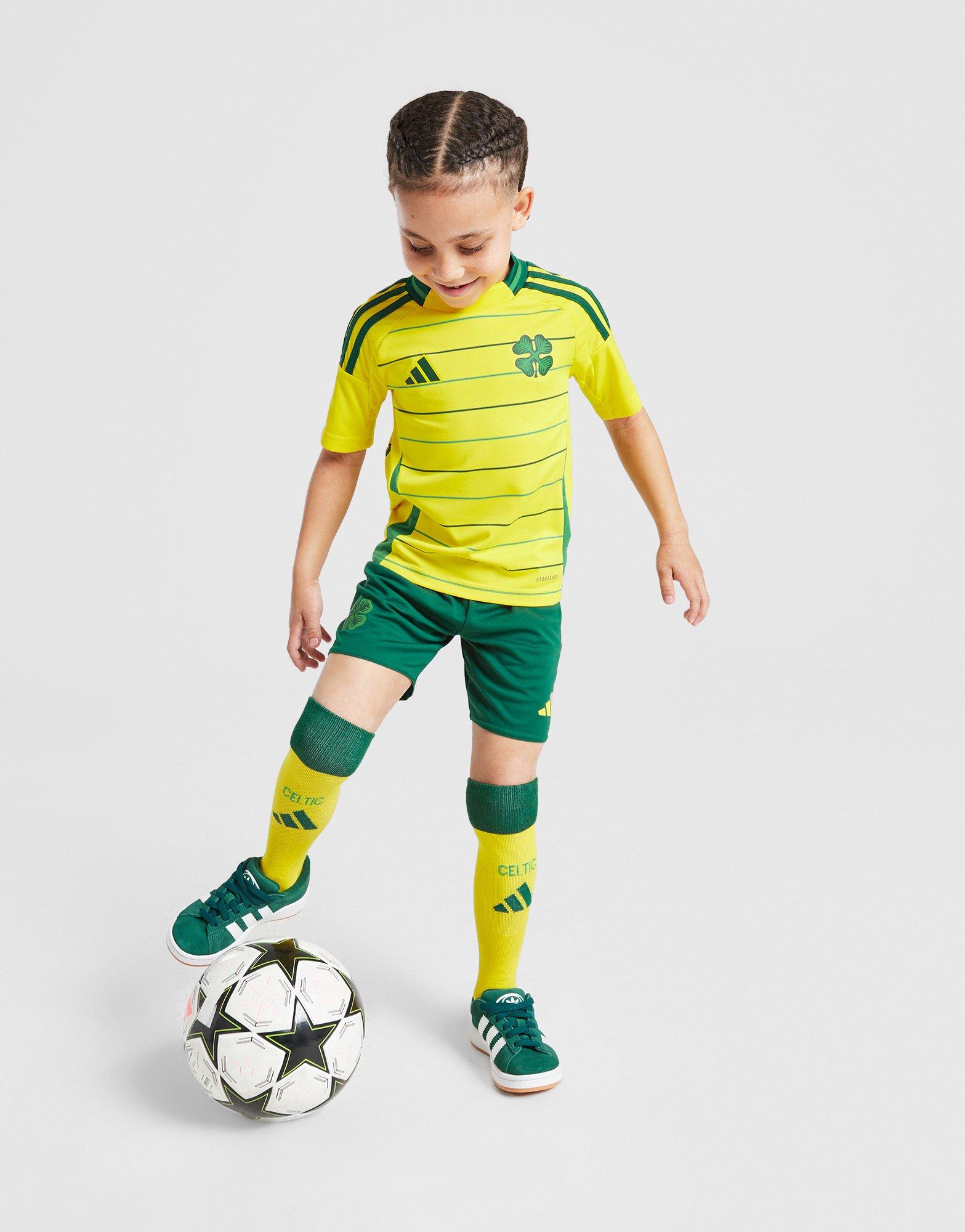 Yellow adidas Celtic 2024/25 Away Kit Children - JD Sports