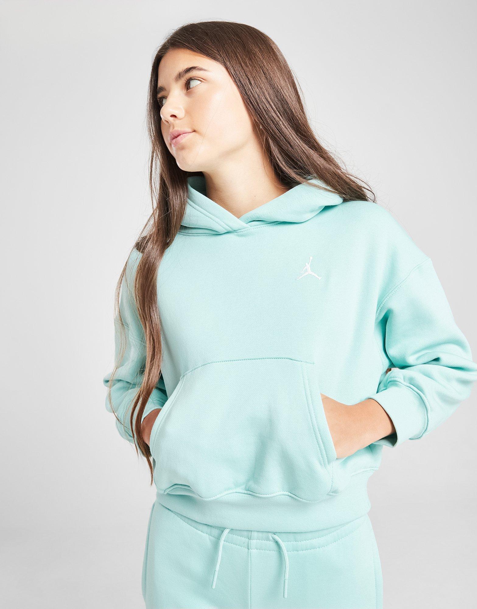 Green Jordan Girls' Essential Overhead Hoodie Junior - JD Sports Global