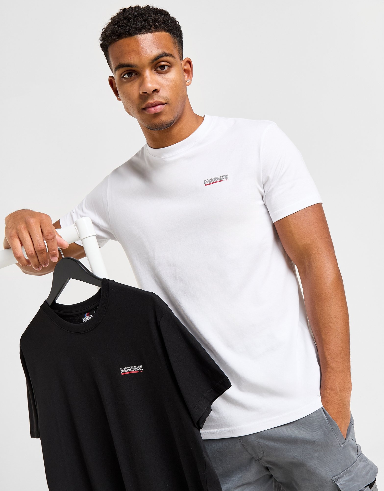 Black McKenzie 2 Pack Essential T-shirts - JD Sports Australia