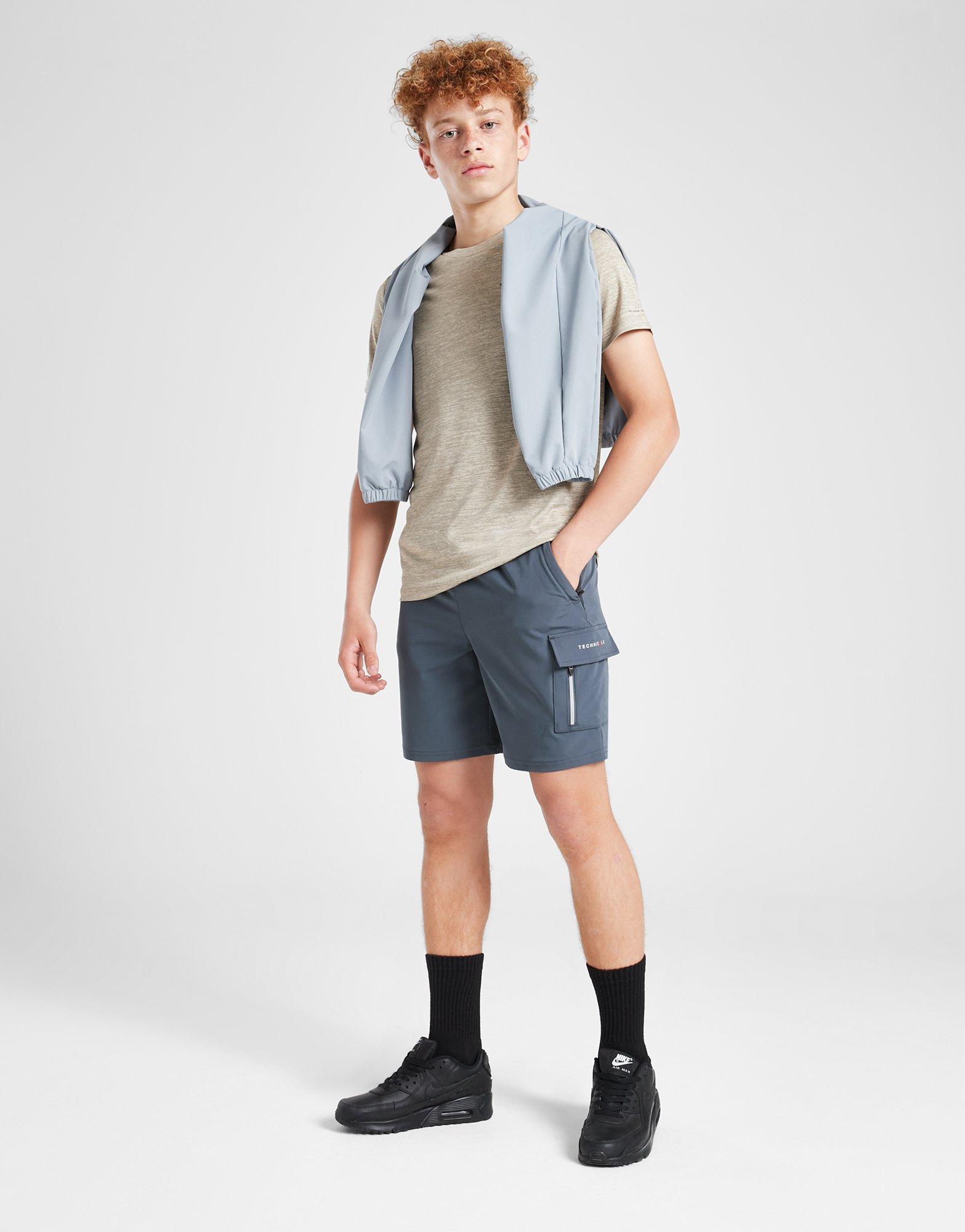 Grey Technicals Apex Cargo Shorts Junior - JD Sports Ireland