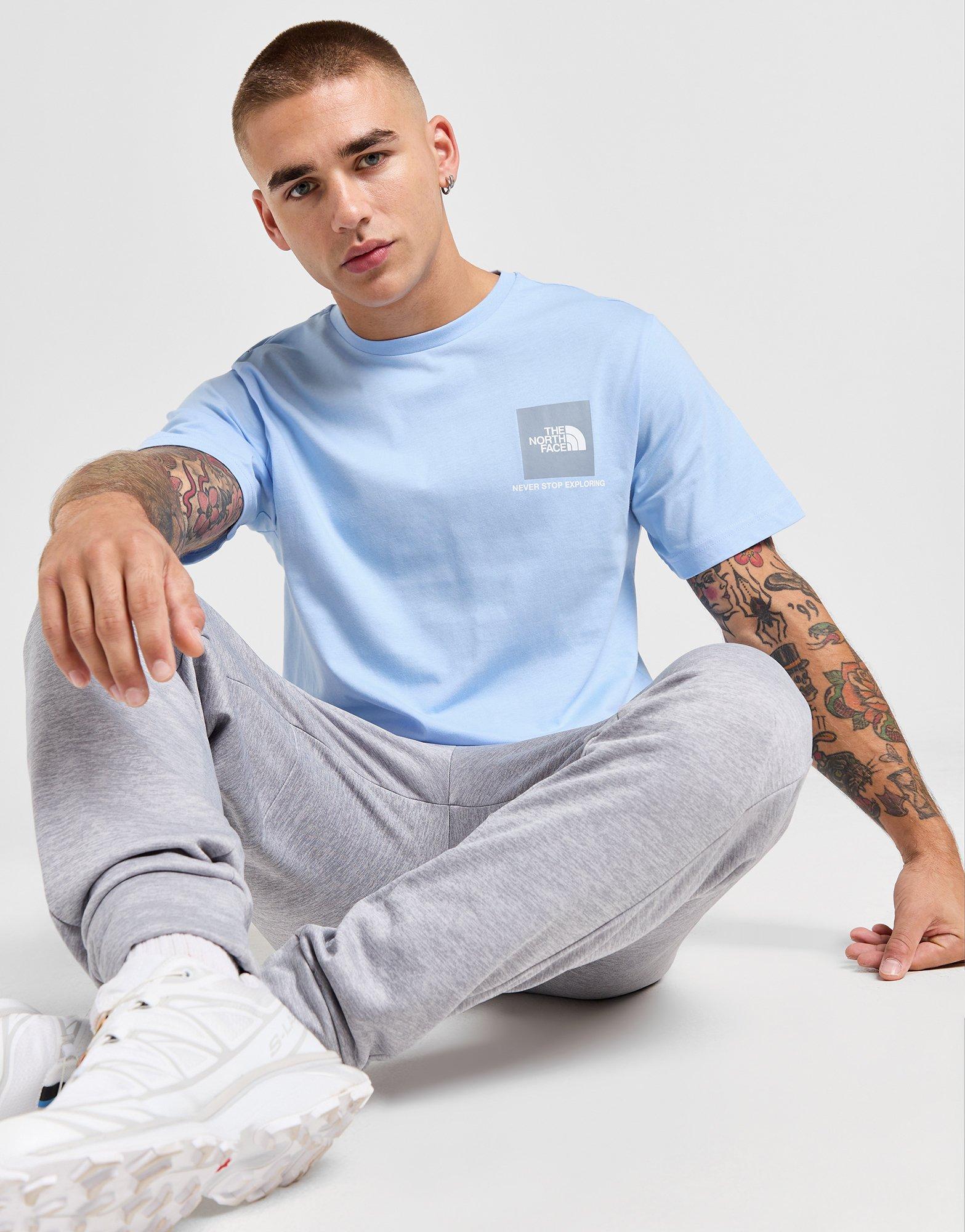 The North Face camiseta Fine Box Logo en Azul | JD Sports España