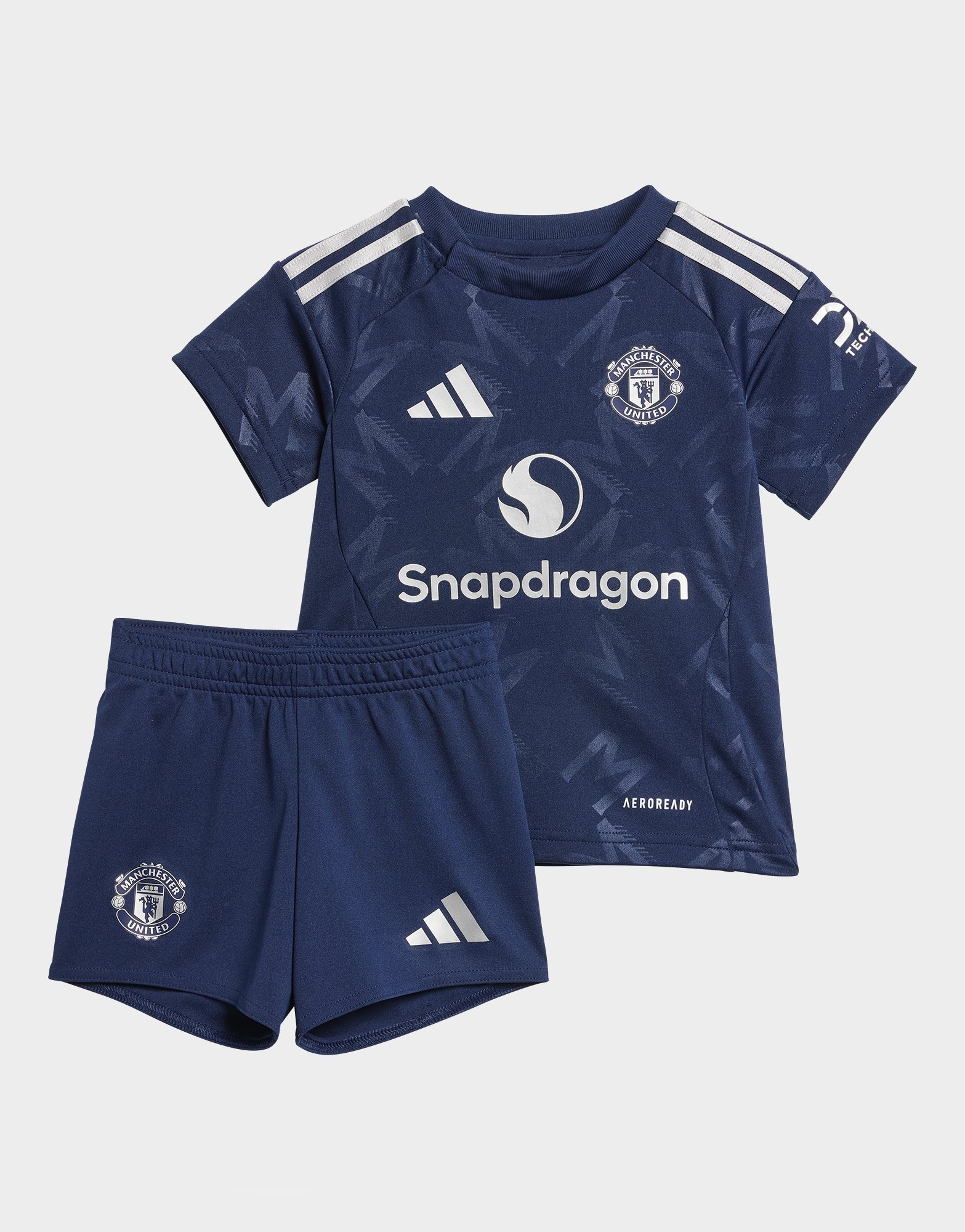 Blue adidas Manchester United Fc 2024/25 Away Kit Infant - JD Sports ...