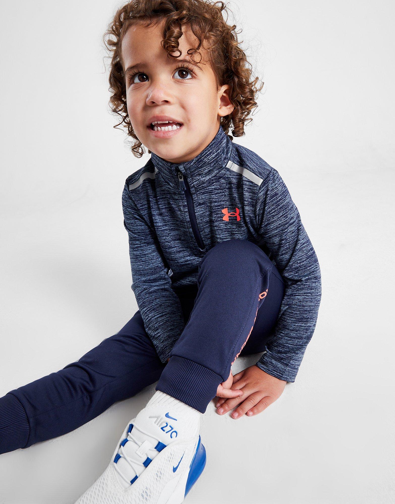 Blue Under Armour Tech Twist 14 Zip Tracksuit Infant Jd Sports Uk