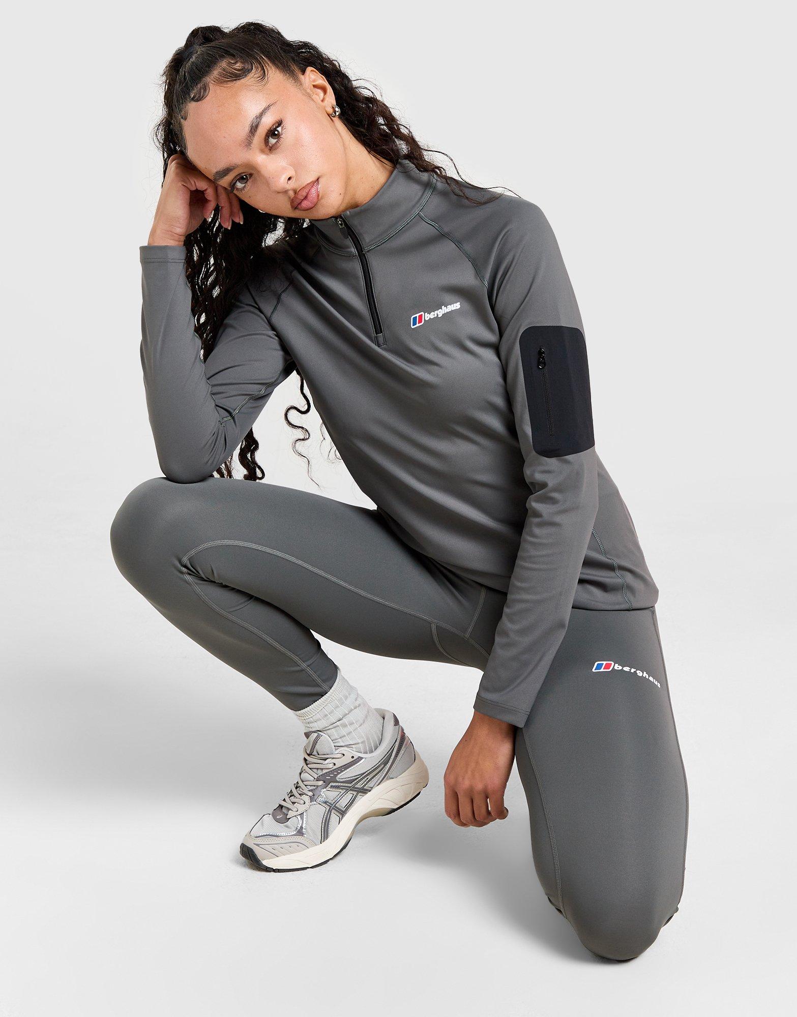 Berghaus Tech Pocket 1/4 Zip Top Grau - JD Sports Deutschland