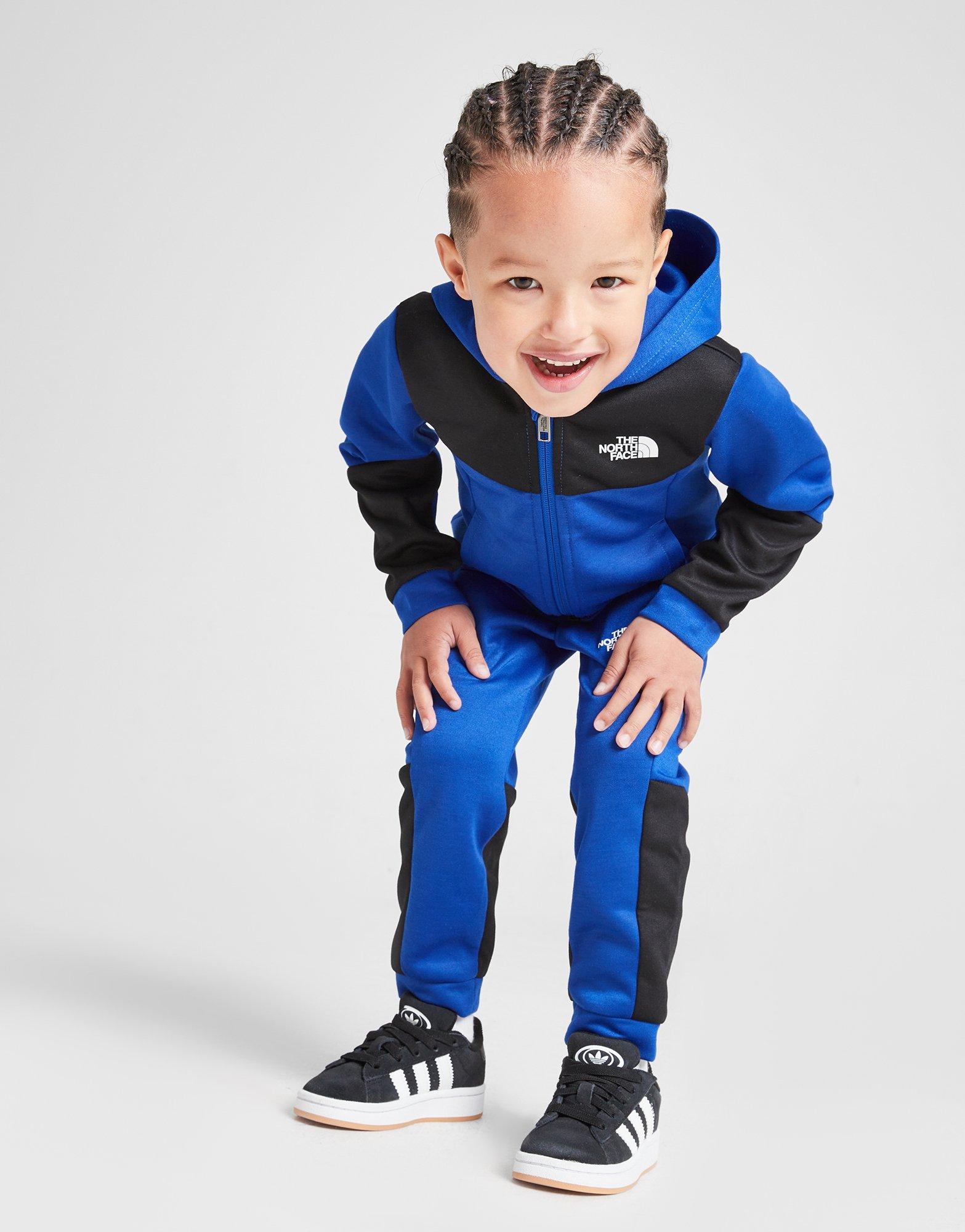 Blue The North Face Easy Full Zip Hooded Tracksuit Children - JD Sports