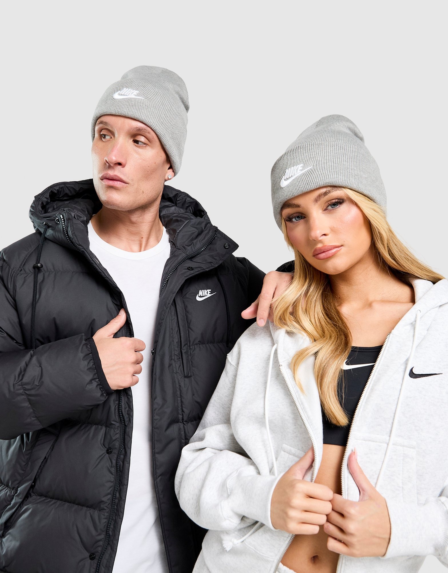 Nike Bonnet Peak Gris- JD Sports France