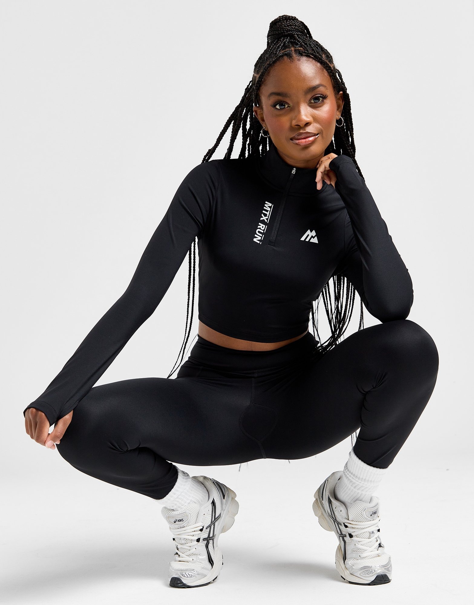 Zwart MONTIREX MTX Run 1/4 Zip Top - JD Sports Nederland