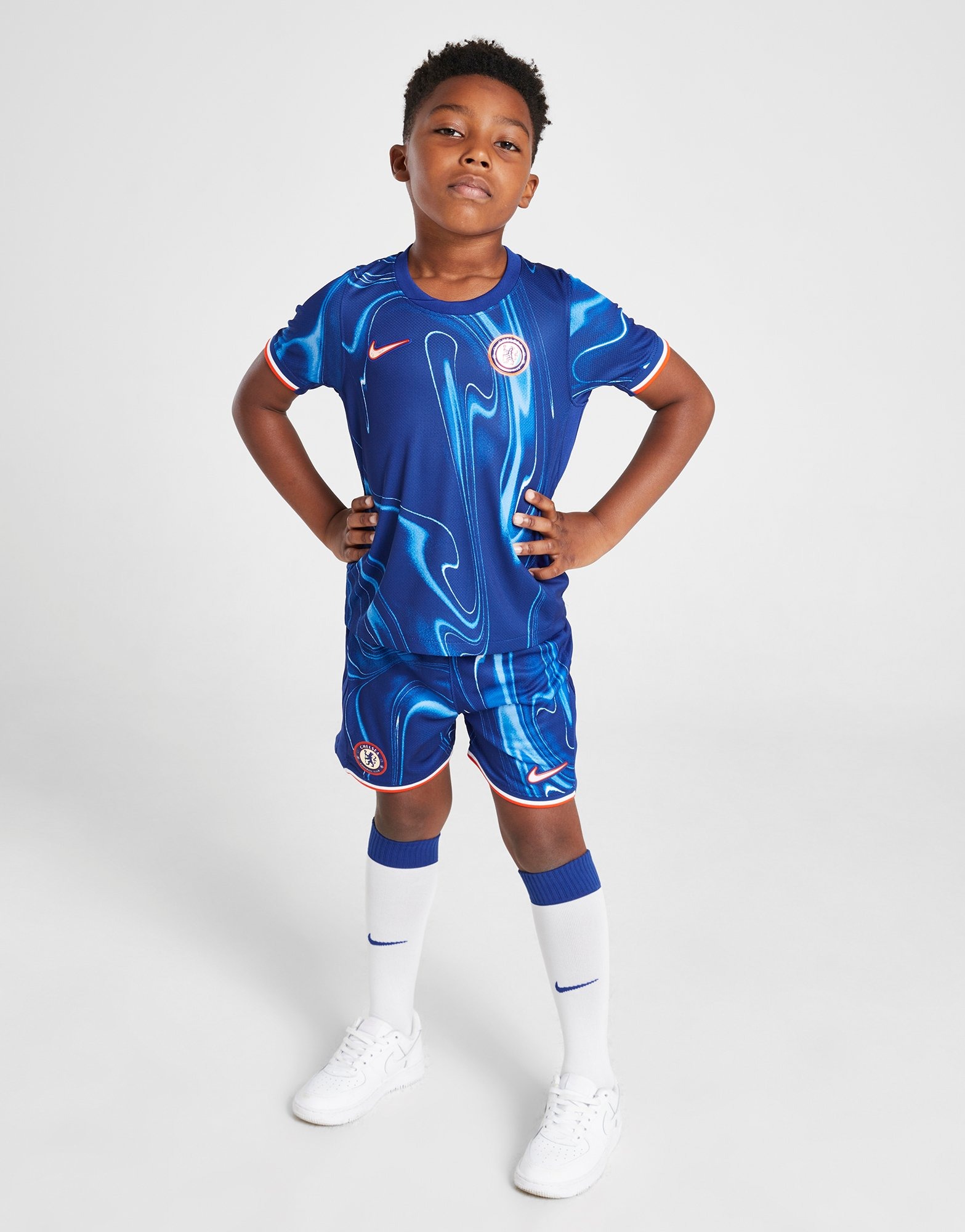 Blue Nike Chelsea FC 2024/25 Home Kit Children | JD Sports