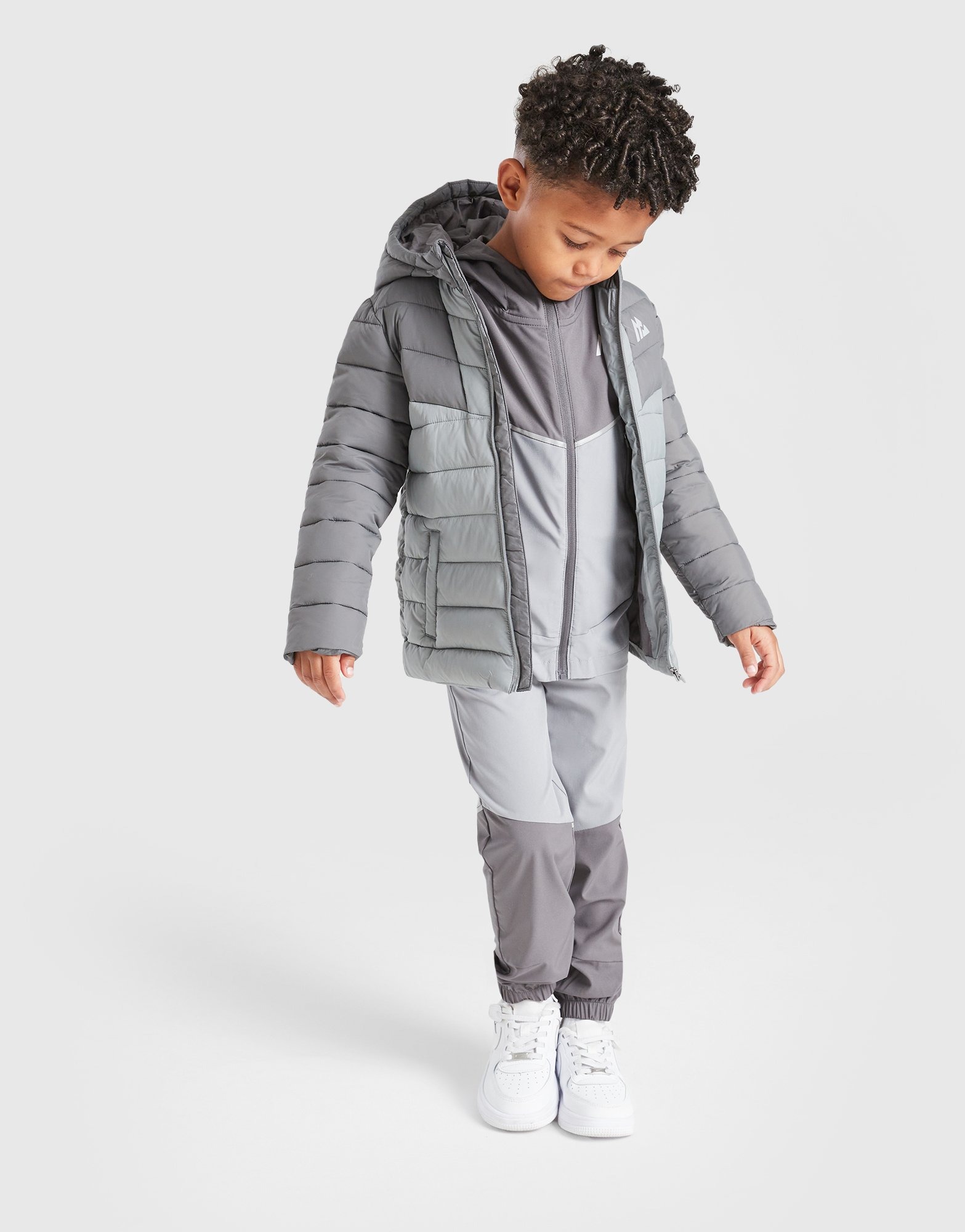 Grey MONTIREX Trek Woven Full Zip Set Children - JD Sports Global