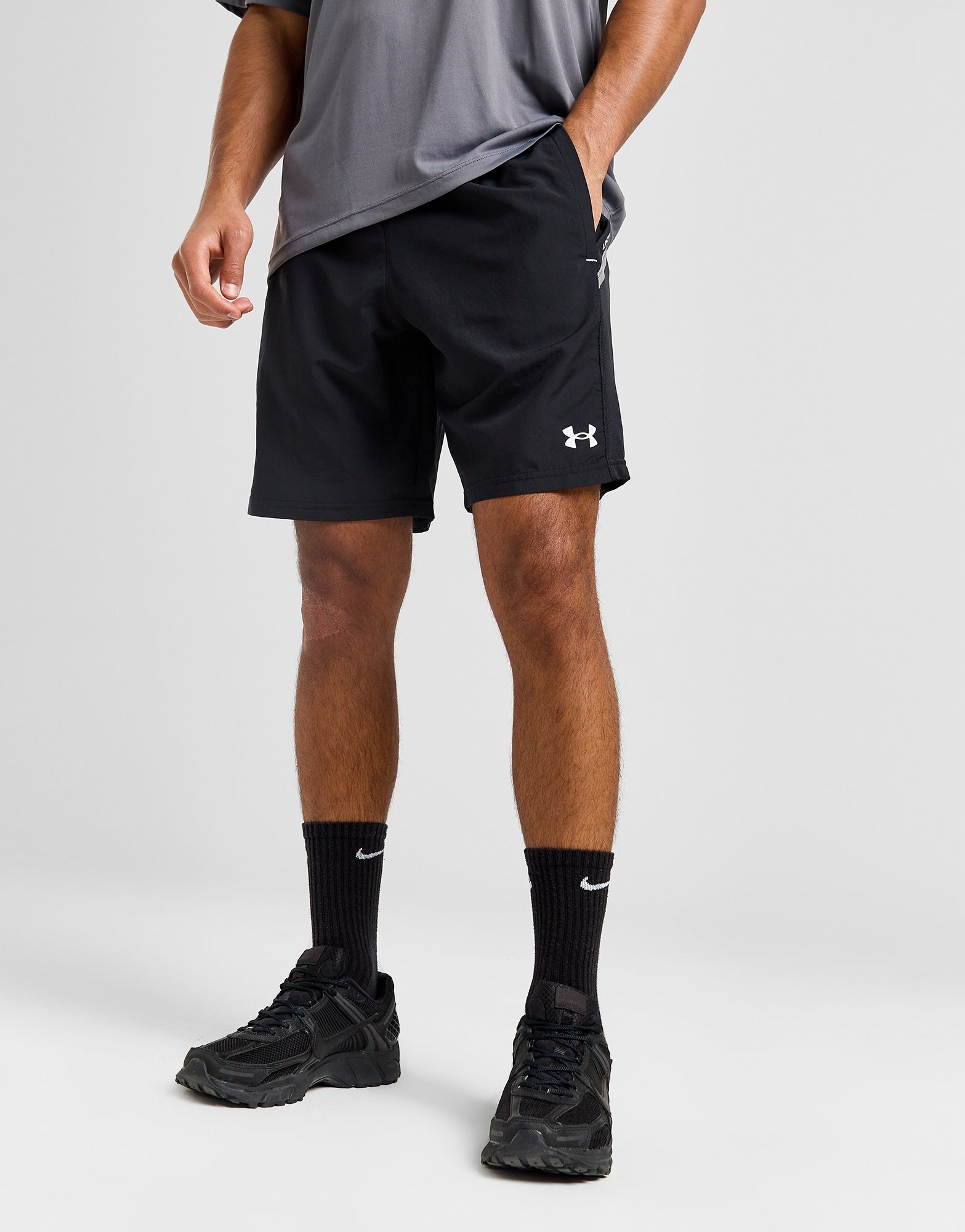 Black Under Armour Tech Utility Shorts - JD Sports Global