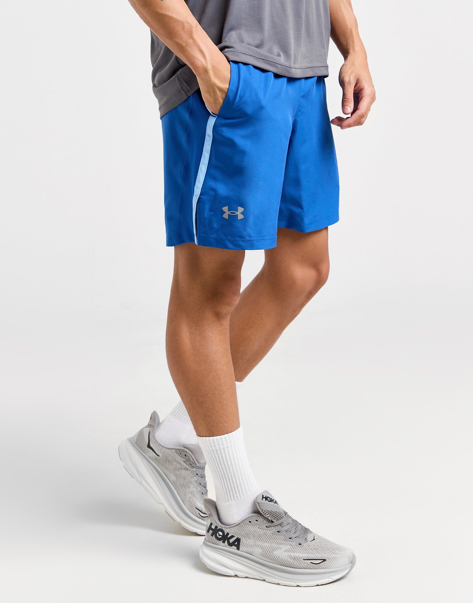 Blue Under Armour Launch Shorts Jd Sports