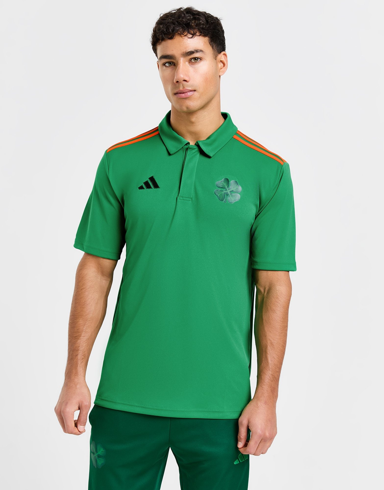 adidas Polo Shirt Celtic Origins em Verde | JD Sports