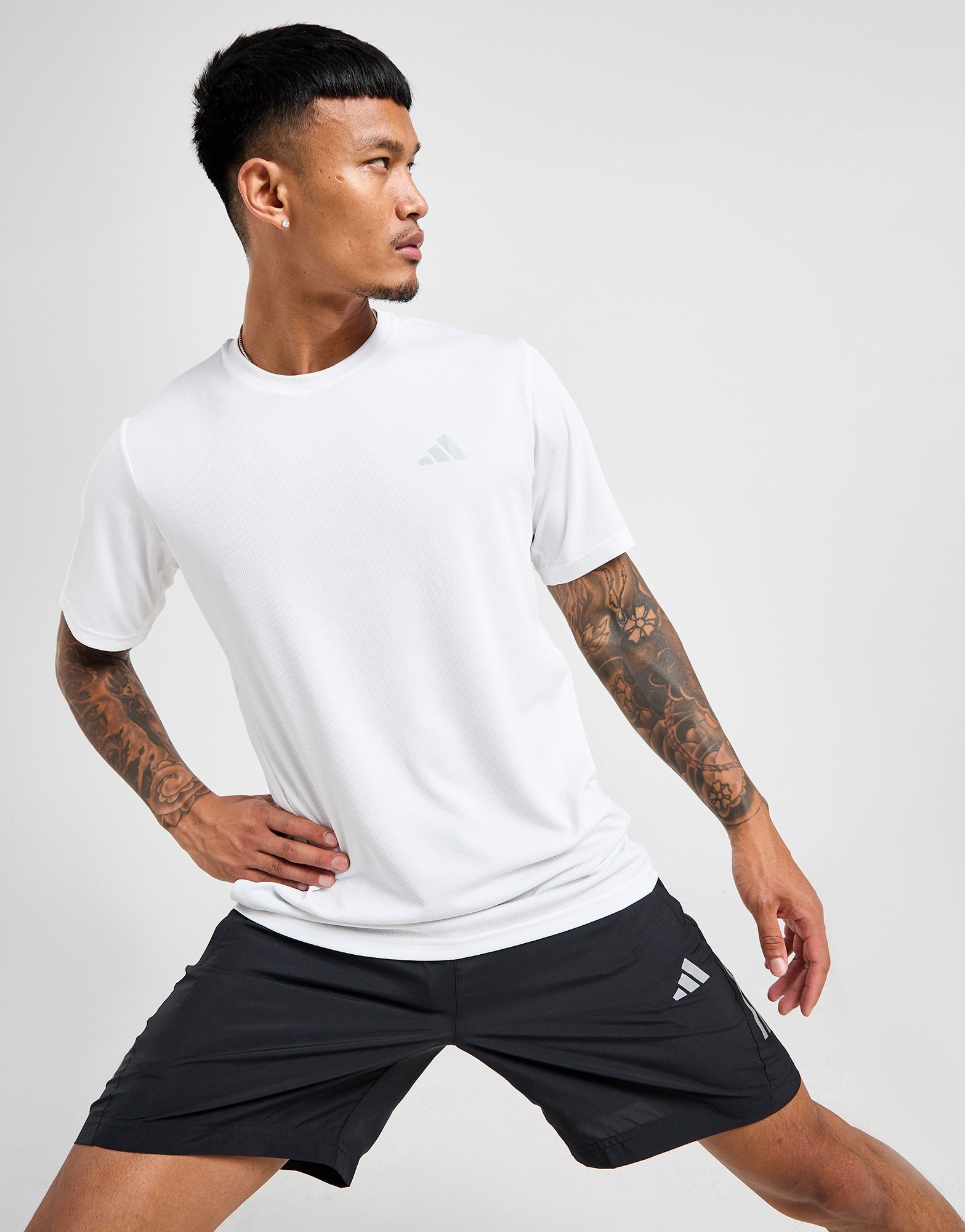 Wit adidas Training Essential T-Shirt - JD Sports Nederland