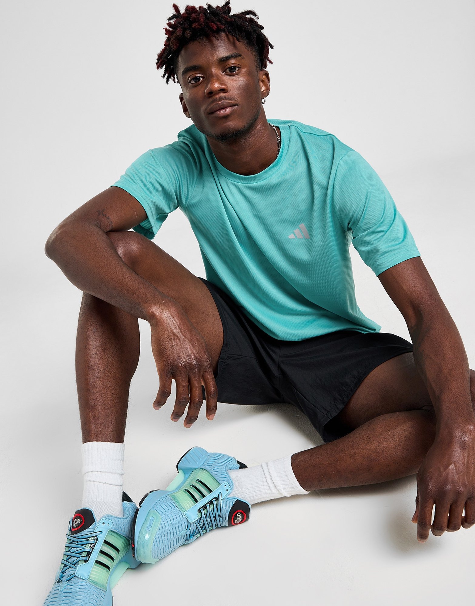 Blue adidas Training Essential T-shirt - JD Sports