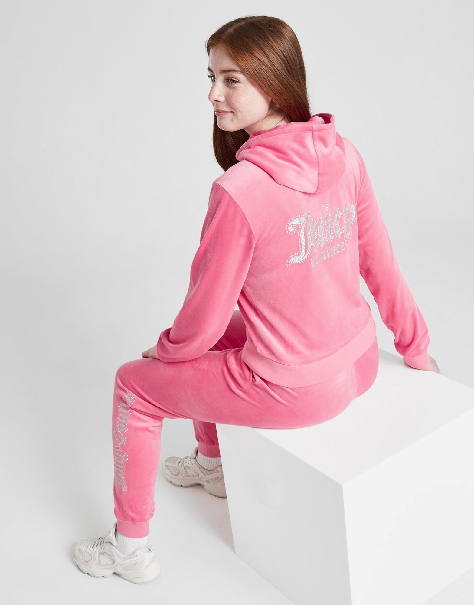 Pink JUICY COUTURE Girls' Cuffed Tracksuit Junior | JD Sports
