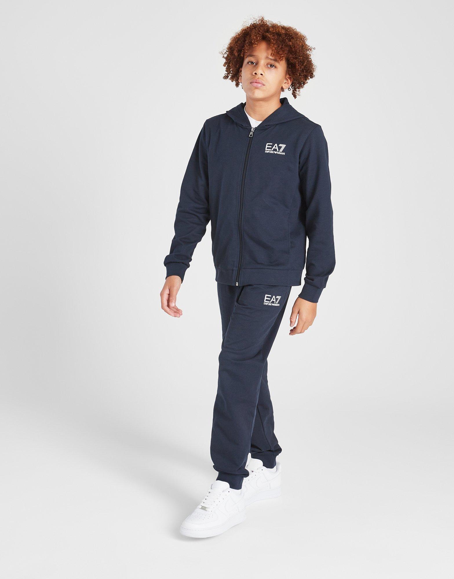 Ea7 navy tracksuit store