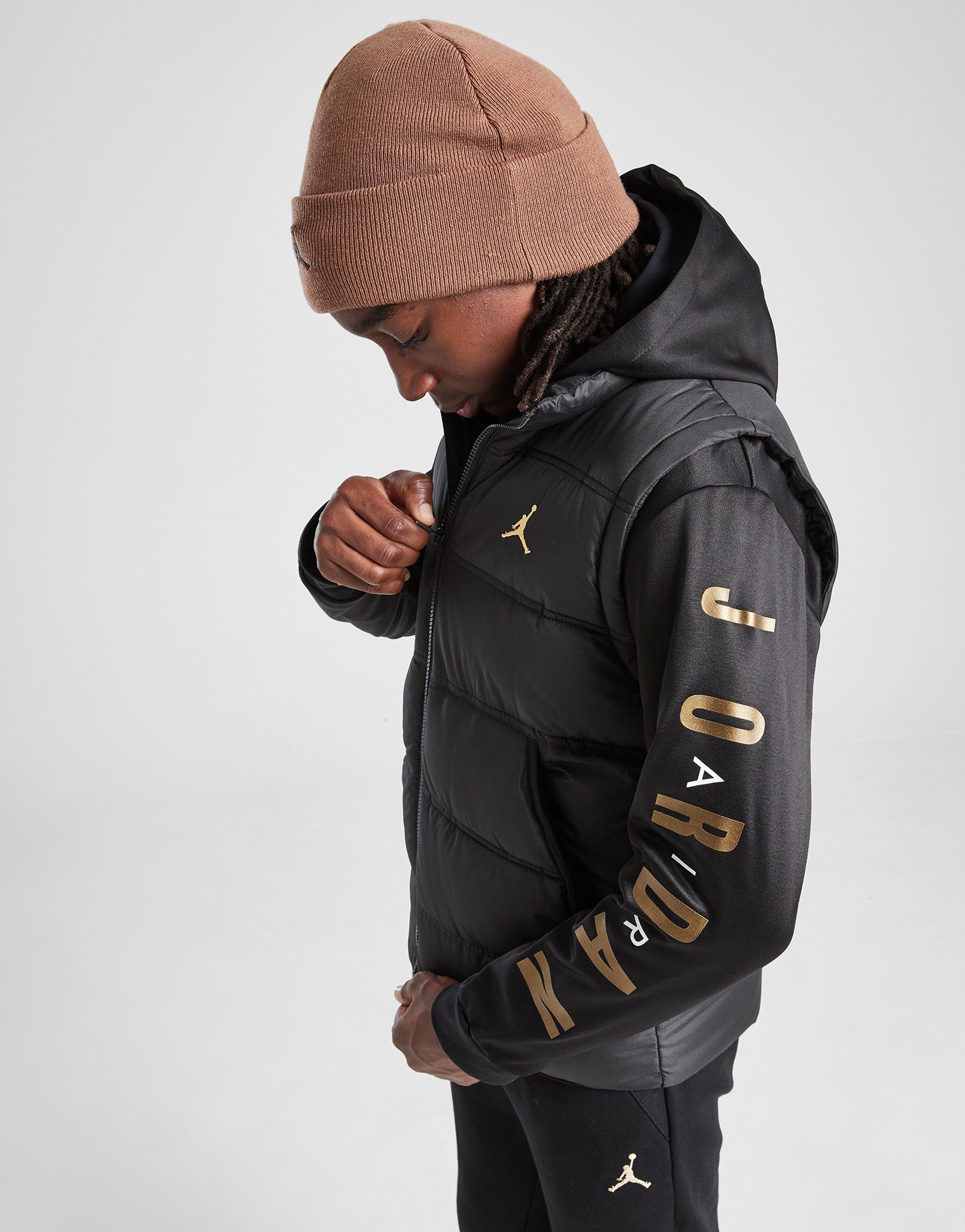 Zwart Jordan Jumpman 2-In-1 Gilet/Fleece Jacket Junior - JD Sports ...