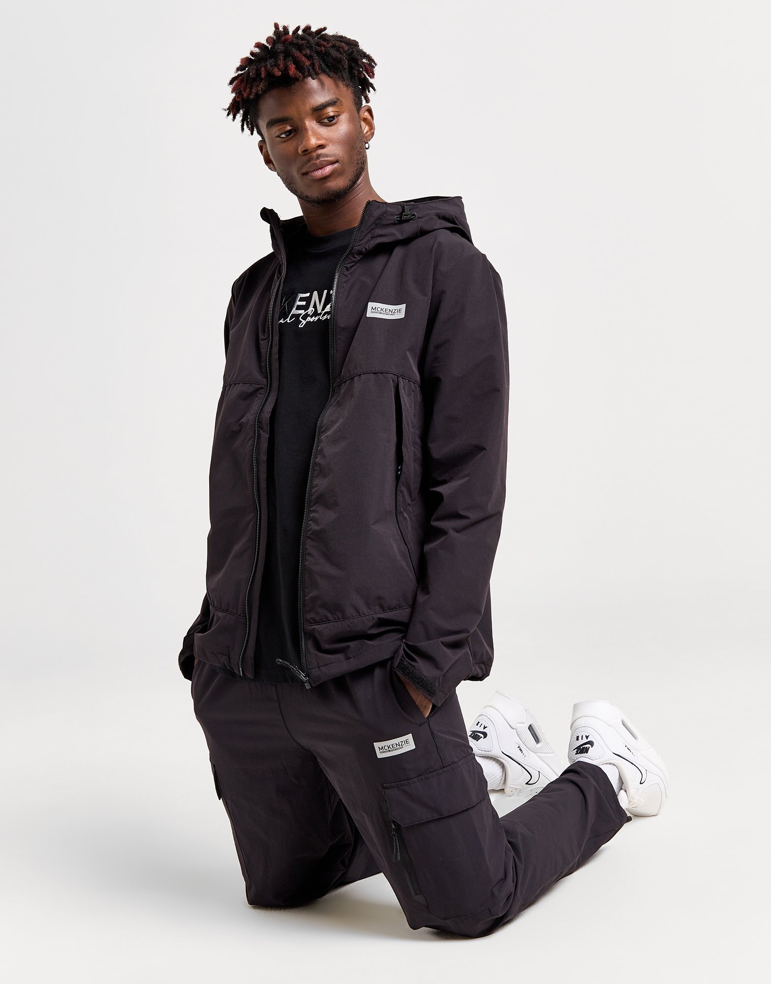 Black McKenzie Cedar Lightweight Tracksuit - JD Sports