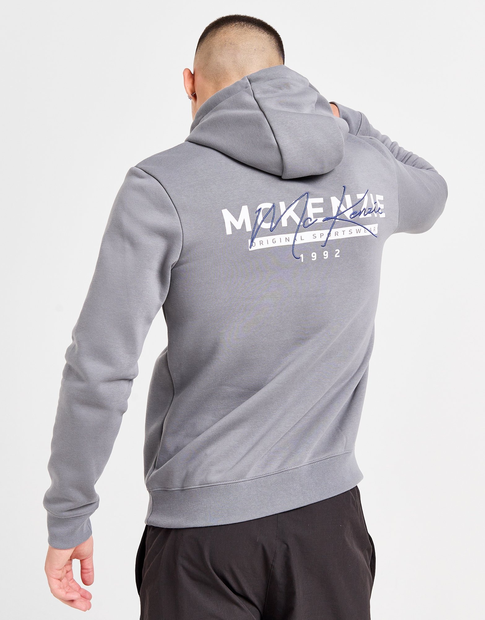 Grå McKenzie Python Overhead Hoodie - JD Sports Danmark