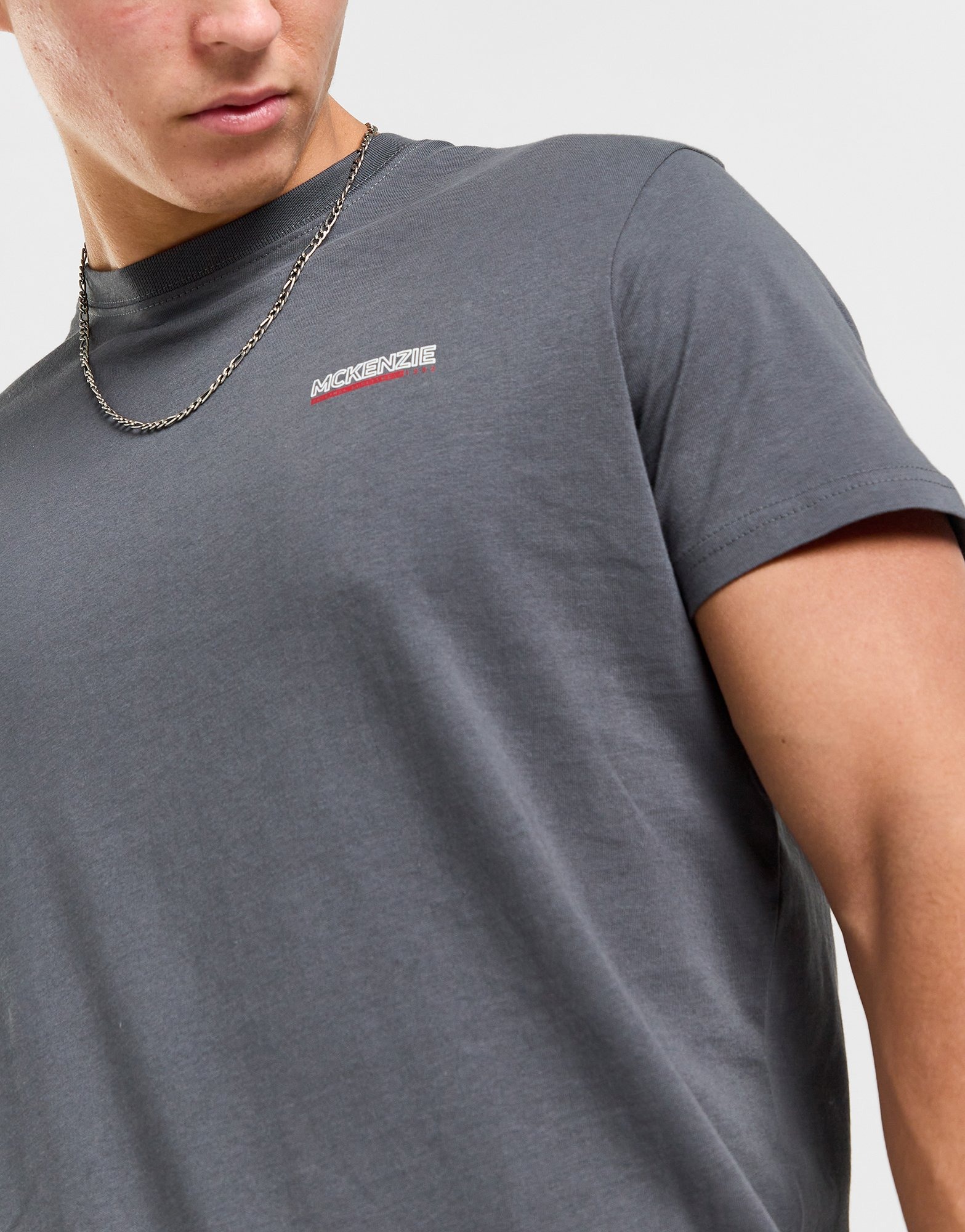 Grey McKenzie Essential T-Shirt | JD Sports UK