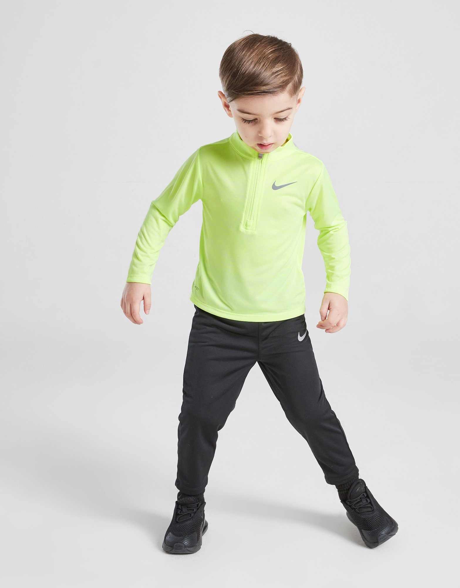 Green Nike Pacer 14 Zip Toptrack Pants Set Infant Jd Sports Ireland