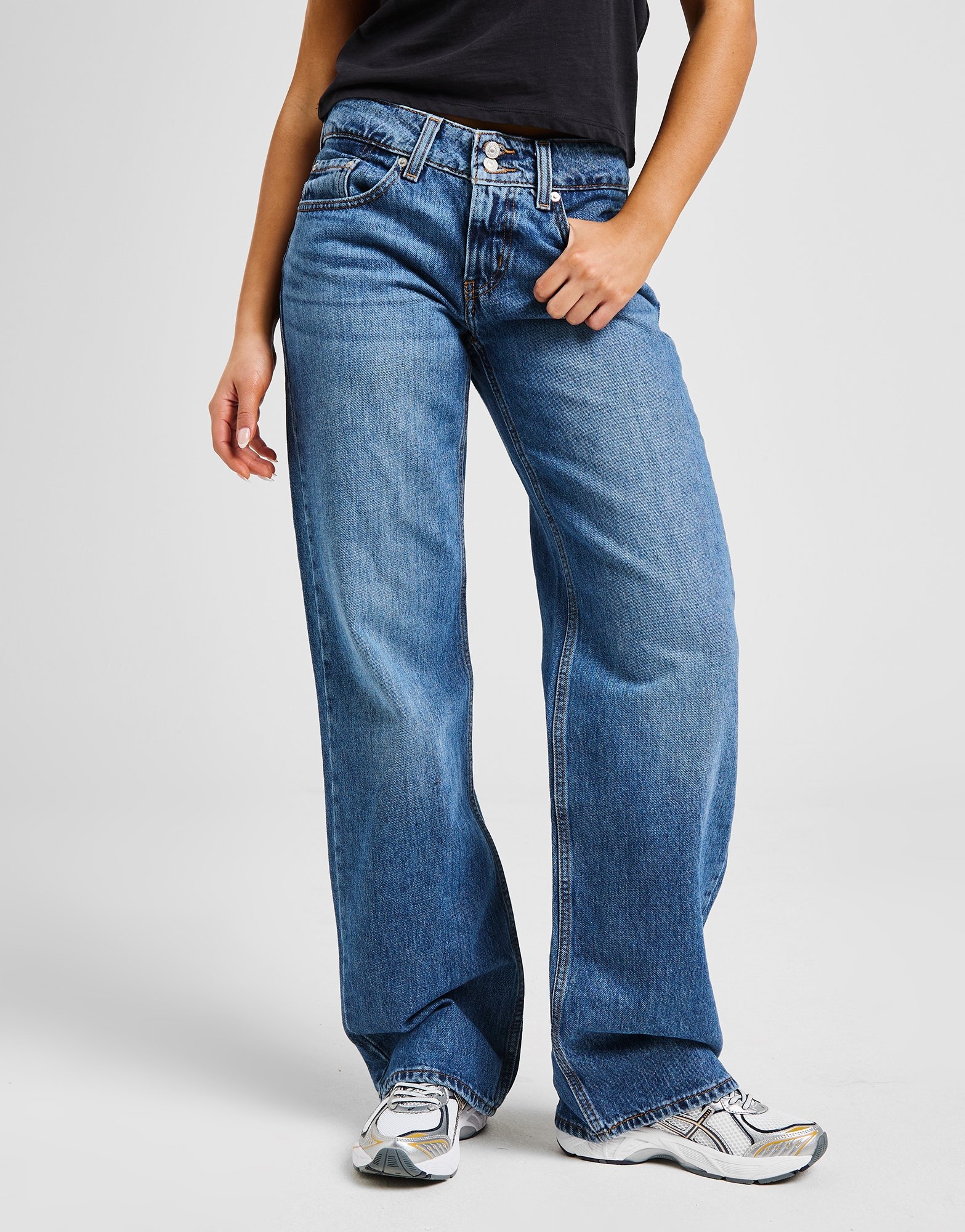 Blue LEVI'S Superlow Jeans - JD Sports Ireland