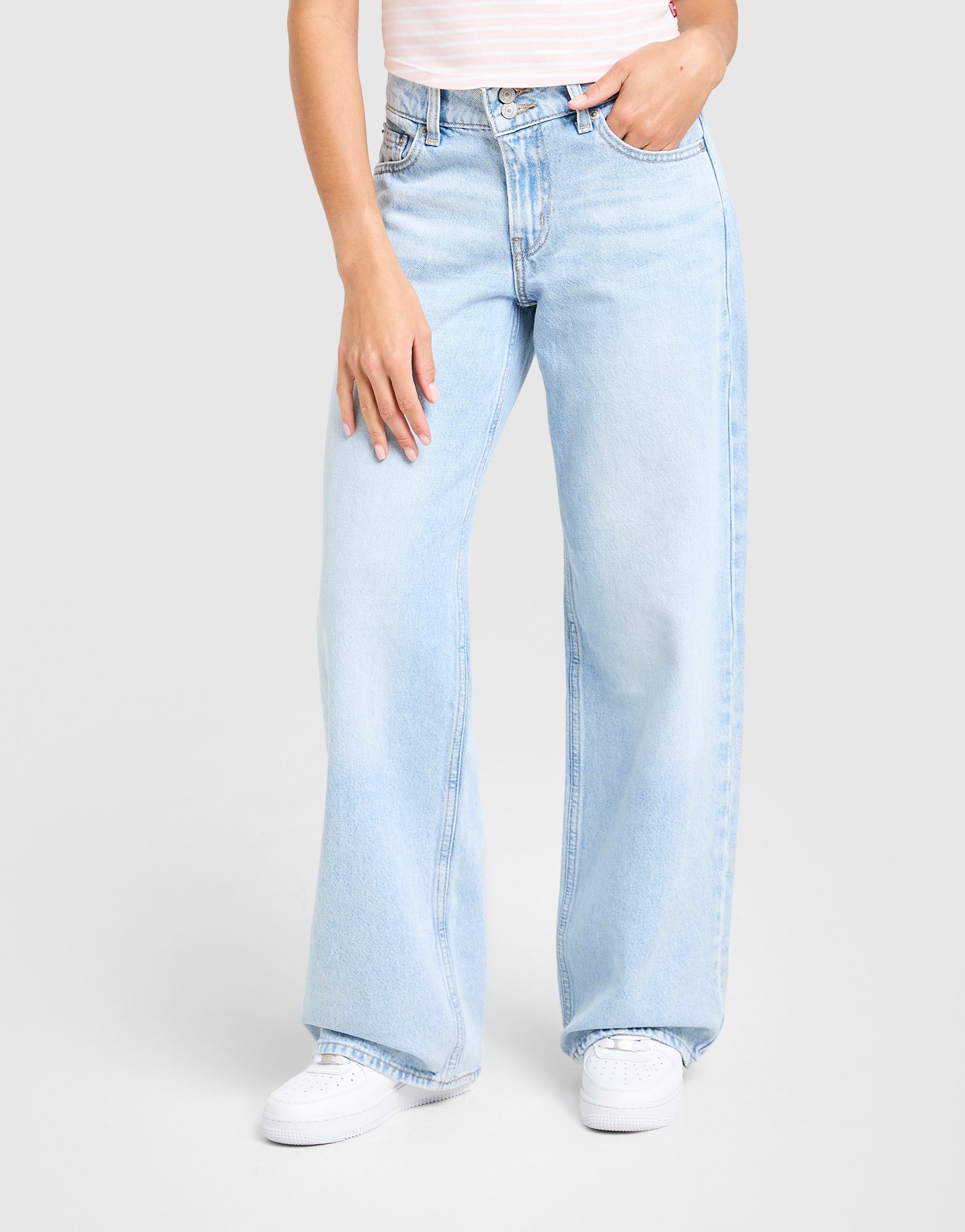 Blue LEVI'S Superlow Jeans | JD Sports UK