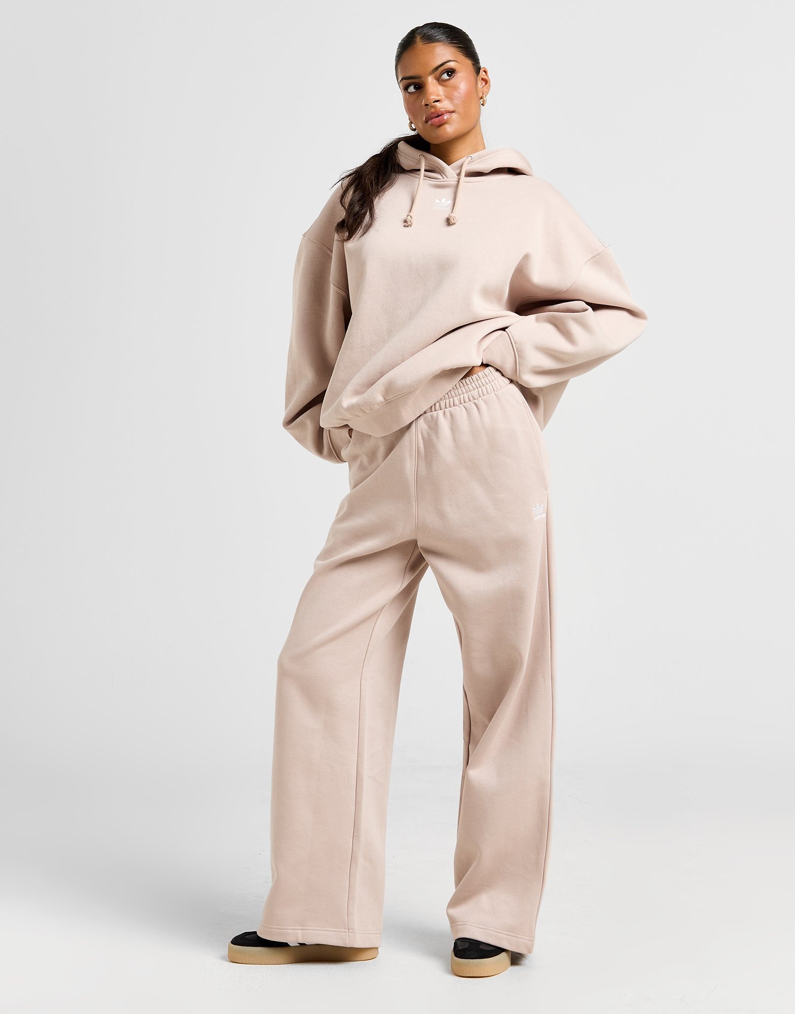 Adidas Originals Trefoil Essential Wide Joggers Jd Sports Deutschland