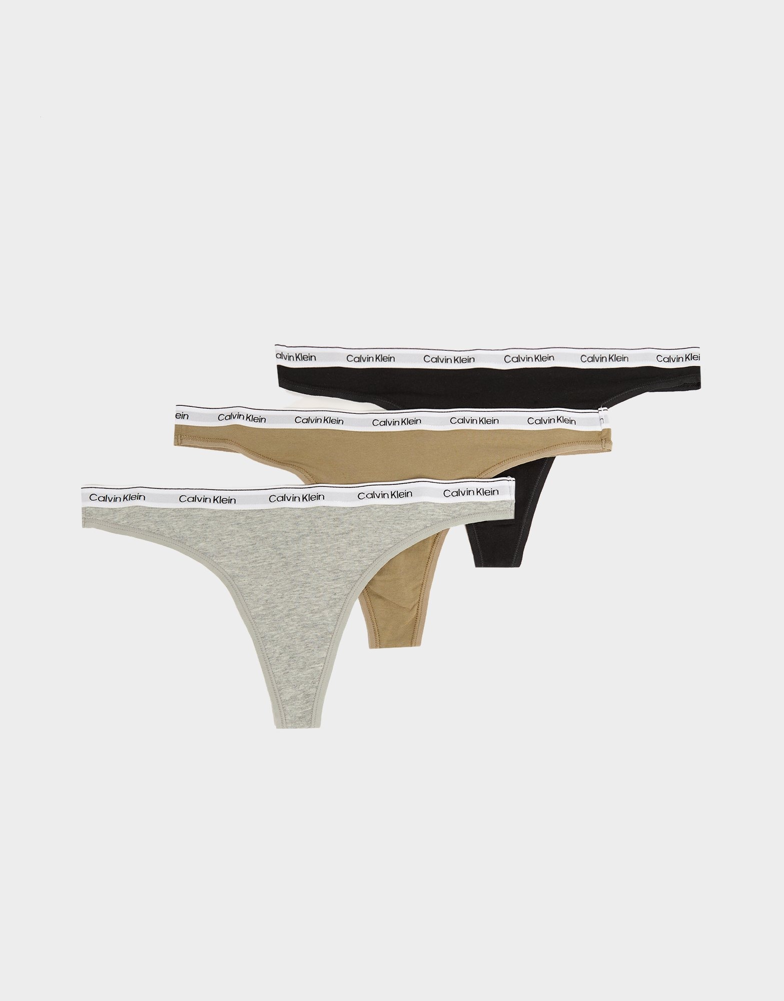 Multi Calvin Klein Underwear 3 Pack Thongs Jd Sports