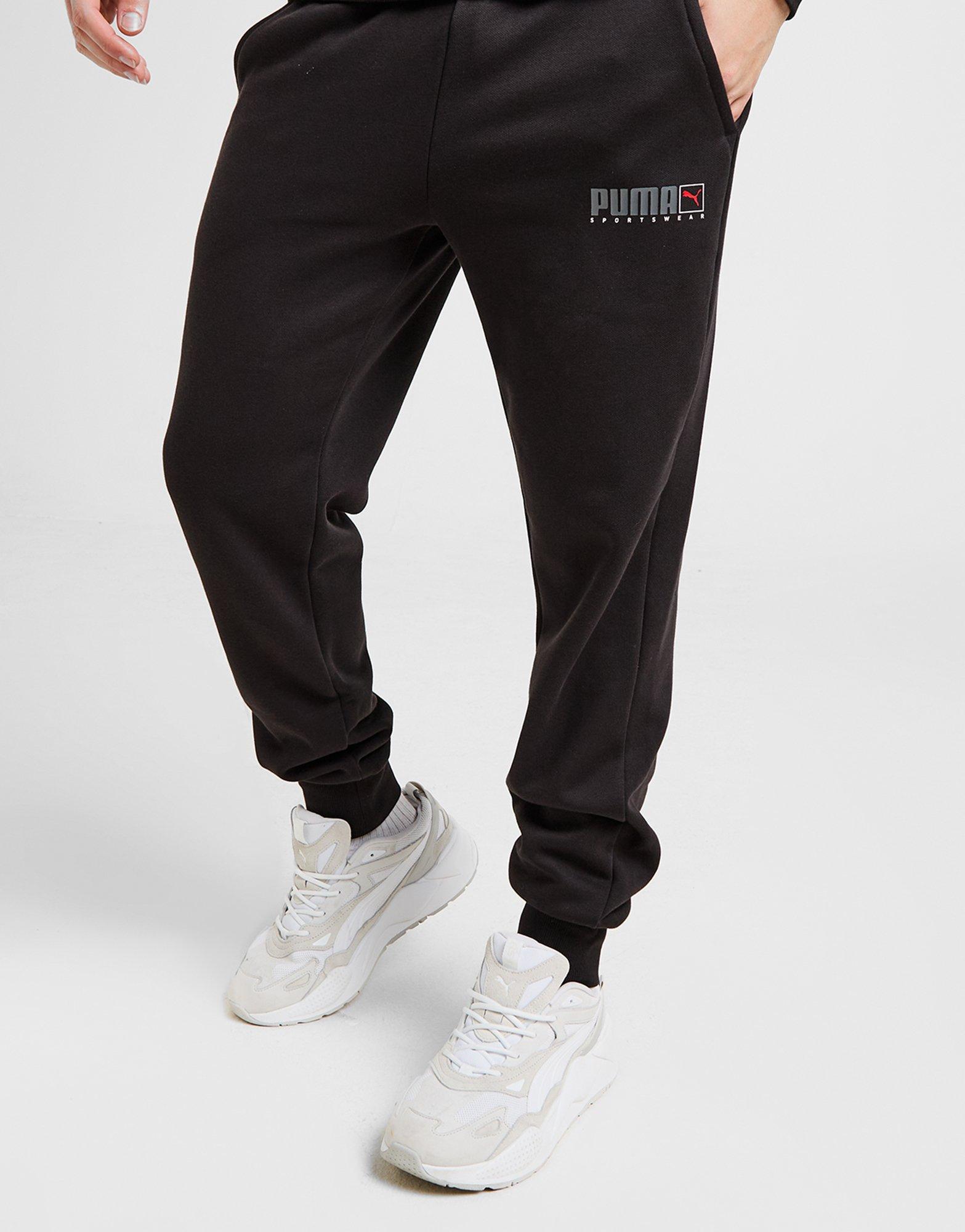 Black PUMA Core Sportswear Joggers - JD Sports Australia