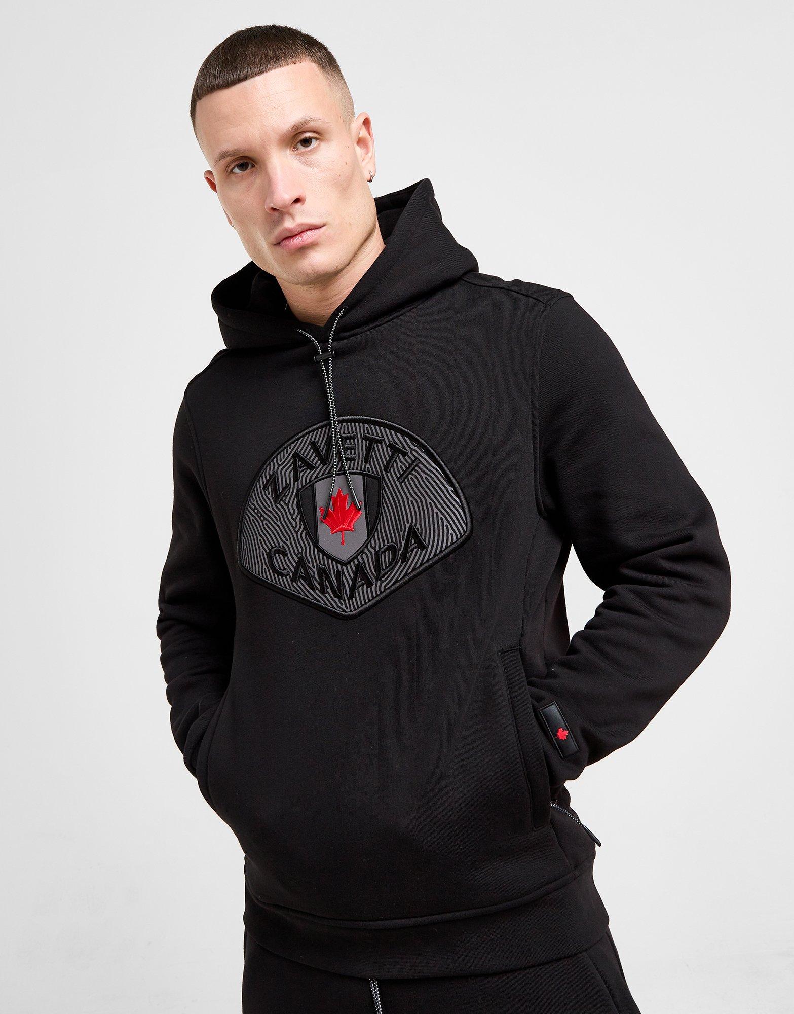 Black Zavetti Canada Camacco Hoodie - JD Sports NZ