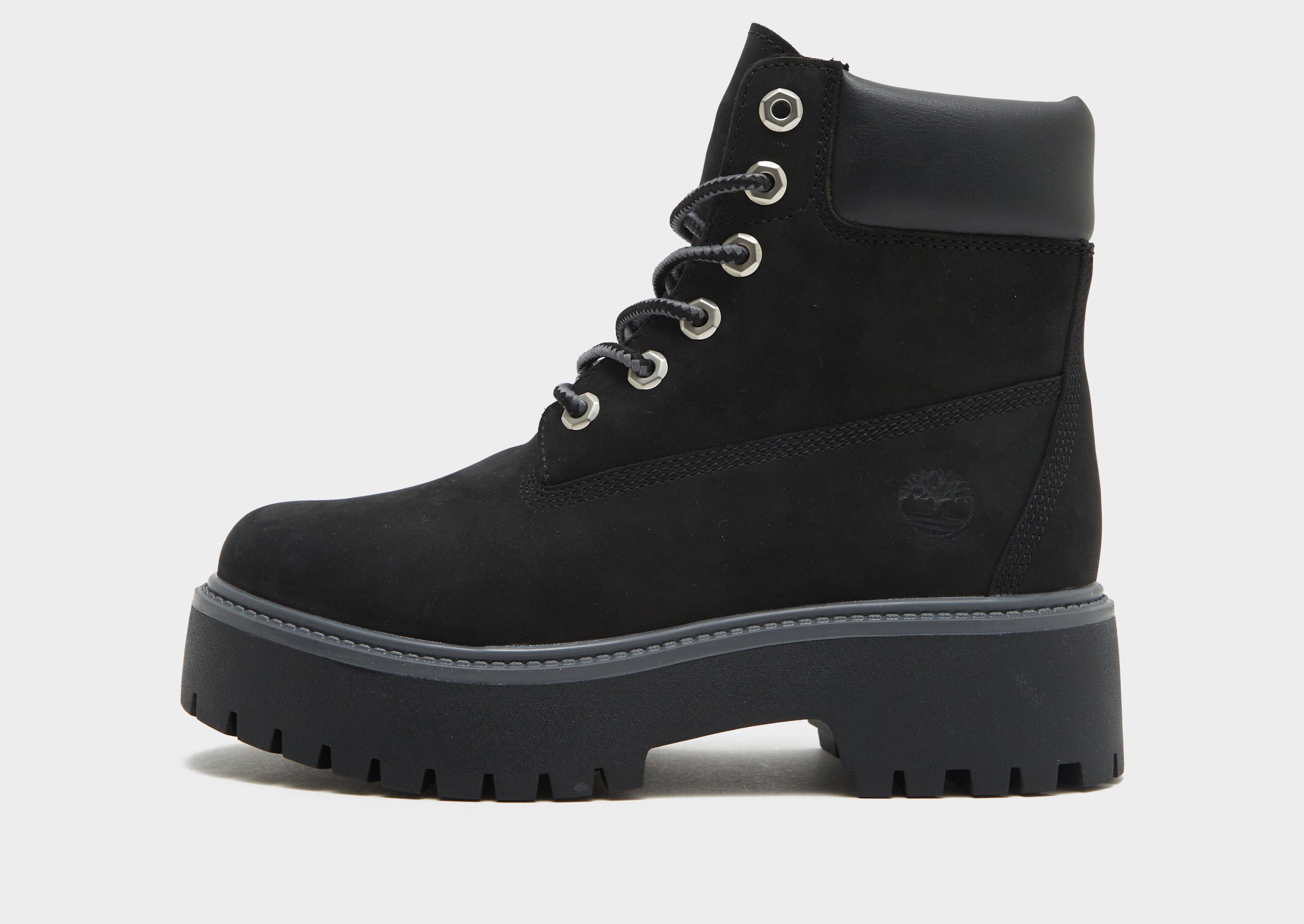 Black Timberland Stone Street 6 Inch Boots Women's - JD Sports Ireland