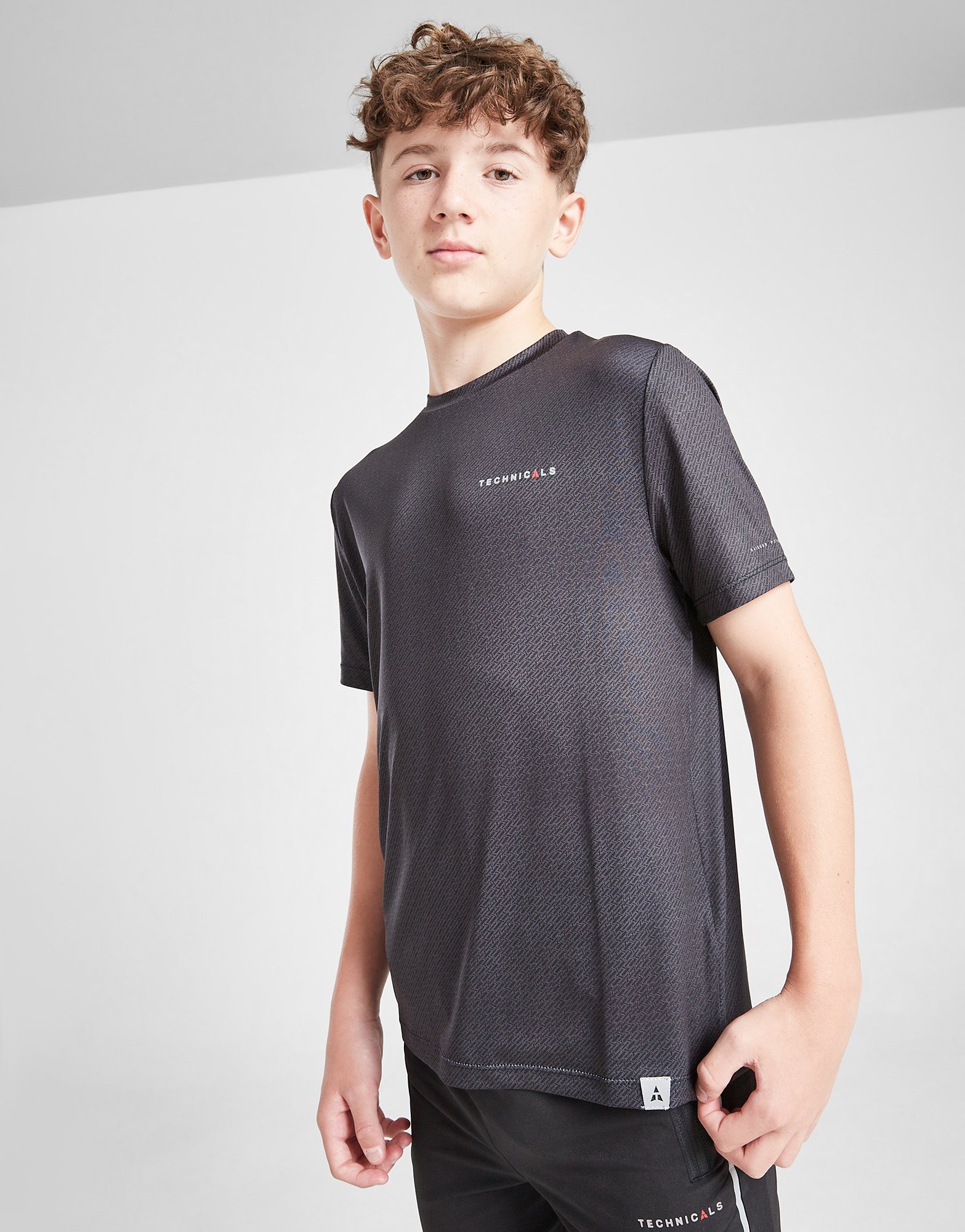 Zwart Technicals Shard T-Shirt Junior - JD Sports Nederland