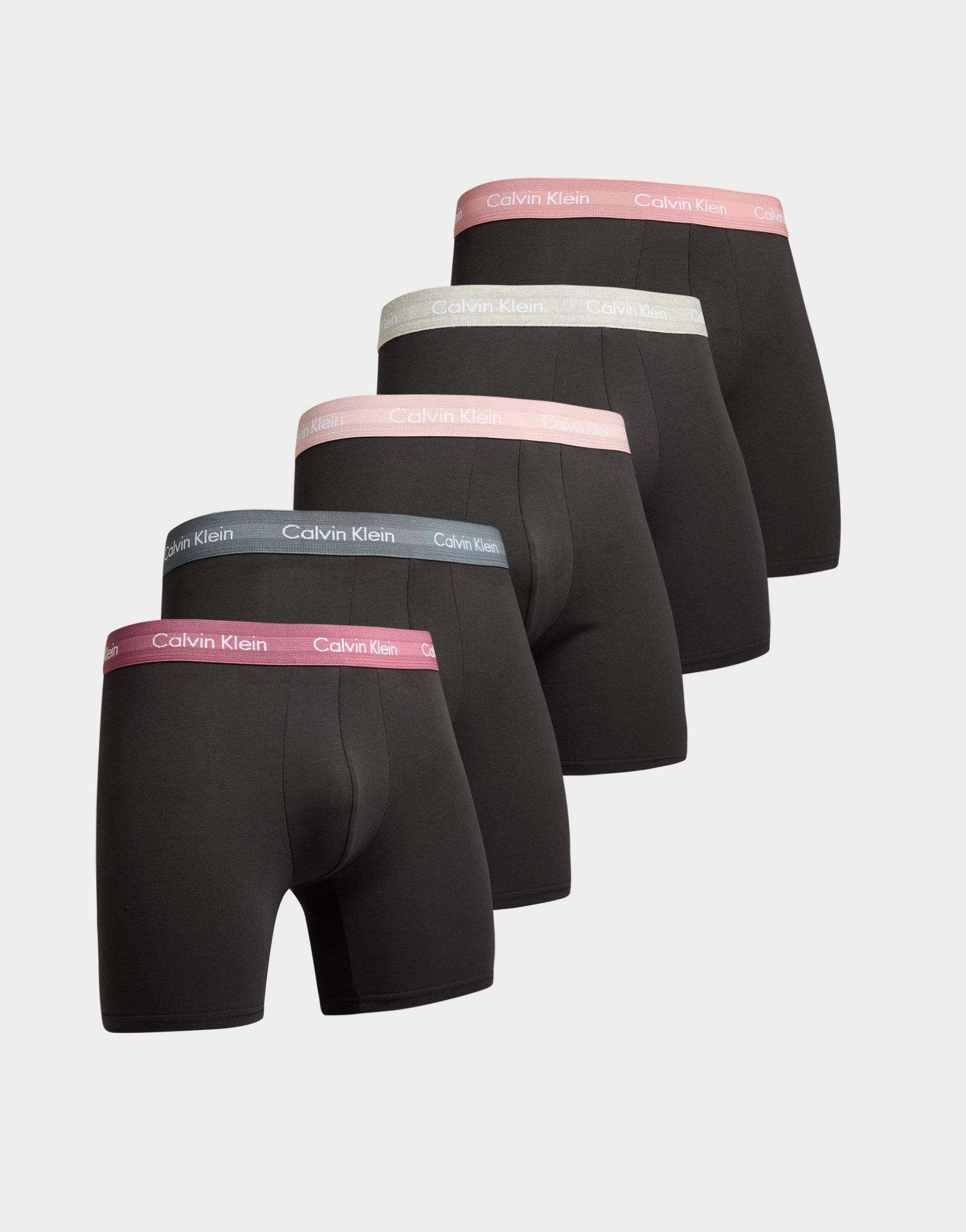 Black Calvin Klein Underwear 5 Pack Boxers Jd Sports Nz