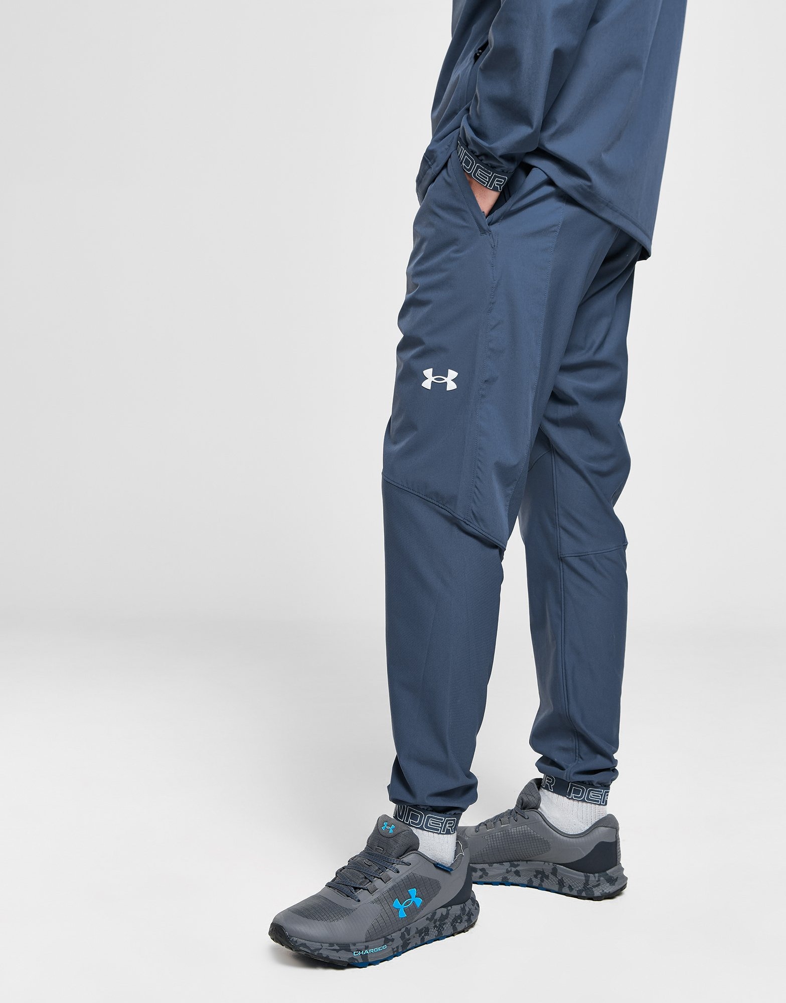 Blue Under Armour Vanish Hybrid Track Pants - JD Sports
