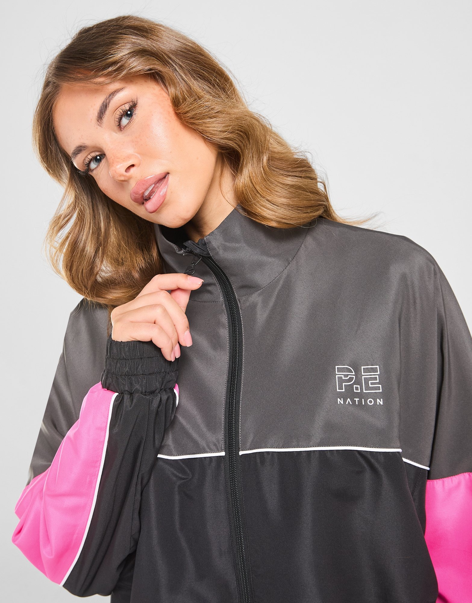 Black PE Nation Replay Woven Jacket | JD Sports UK